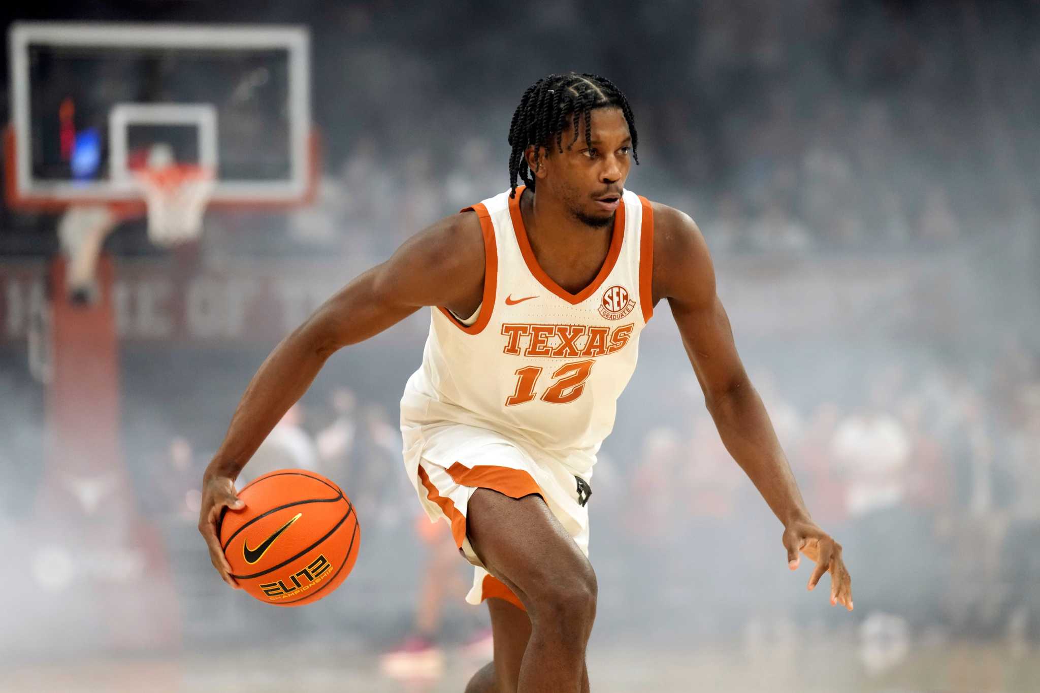Texas basketball v Delaware State: Tre Johnson, Kadin Shedrick lead ...