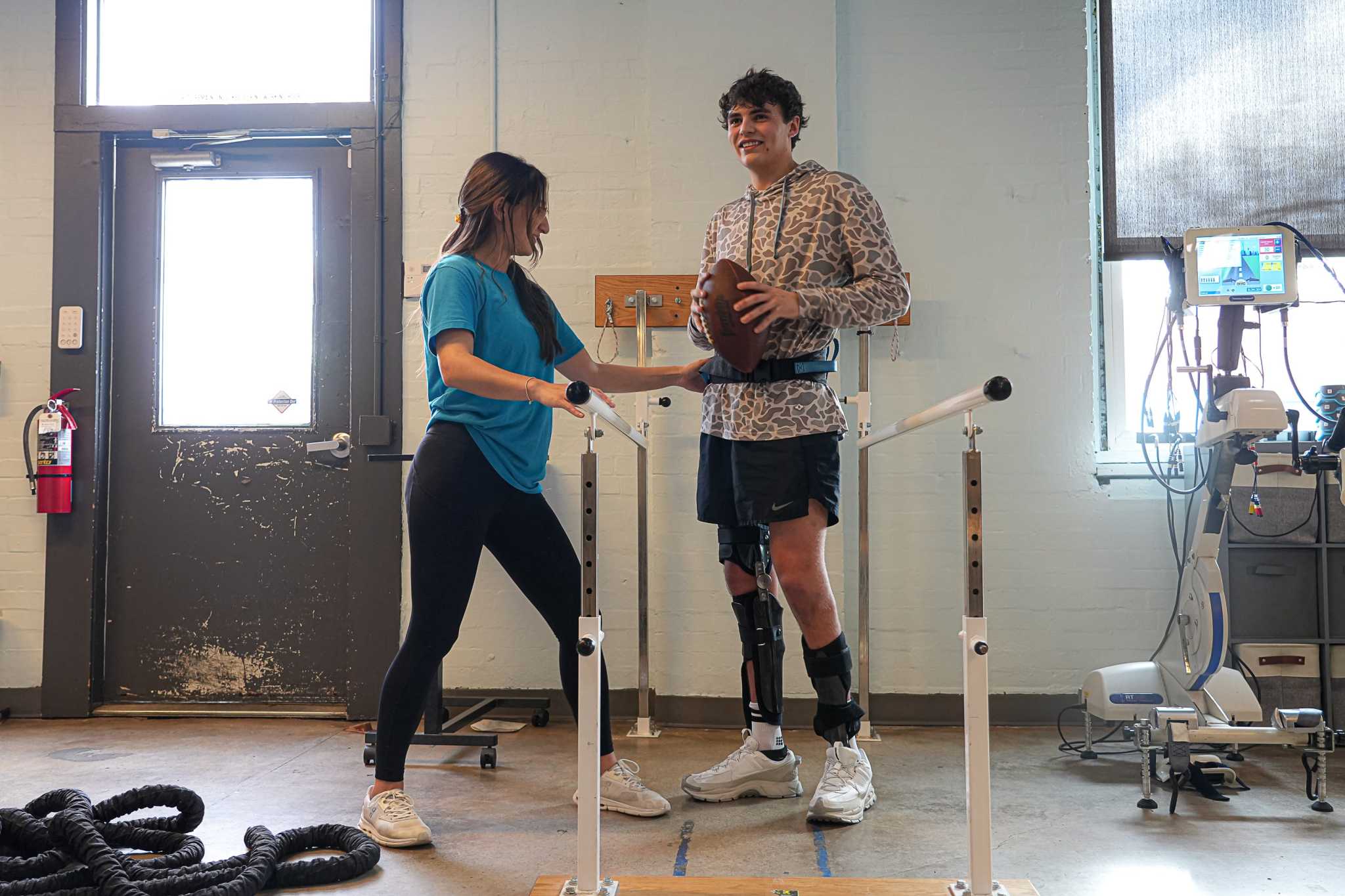 Former Dripping Springs star Luca Picucci determined to walk again