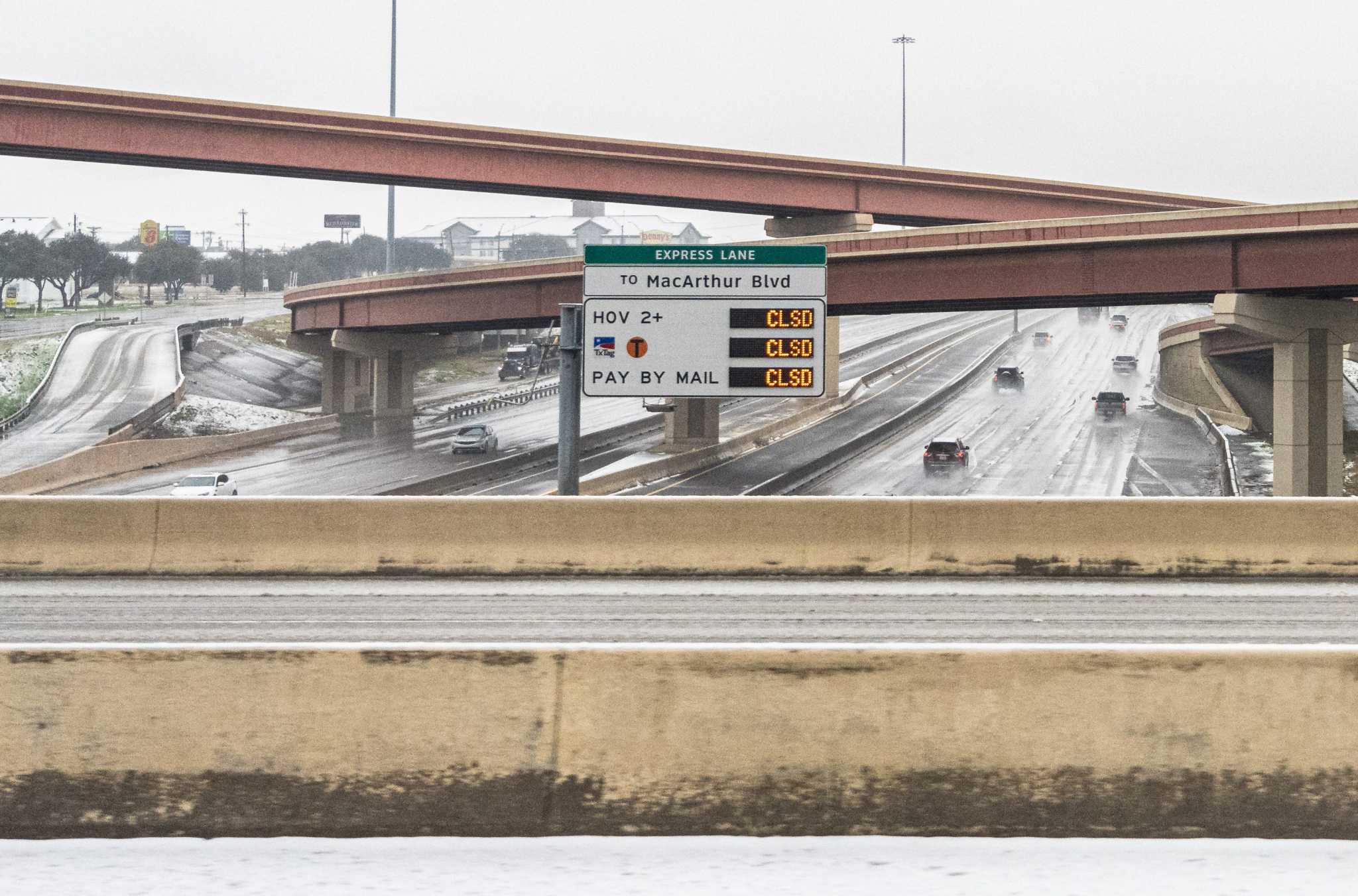 See live map of road conditions, closures and traffic cameras in Texas