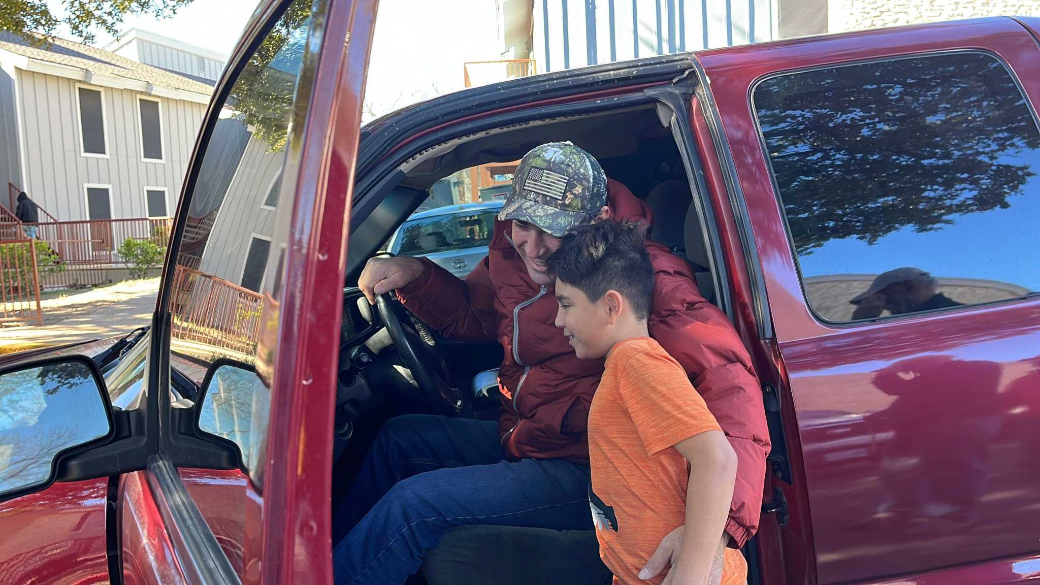 For work and family: Austin father receives donated truck through ...