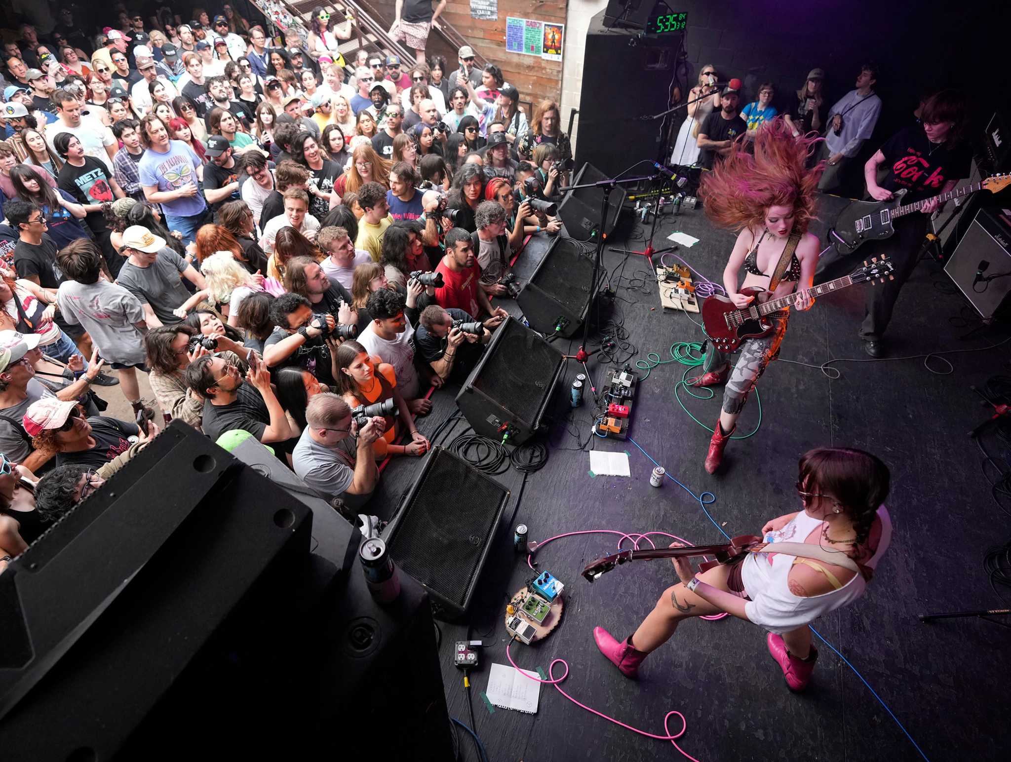 Bands preform at Marshall day party at the Mohawk during SXSW 2025