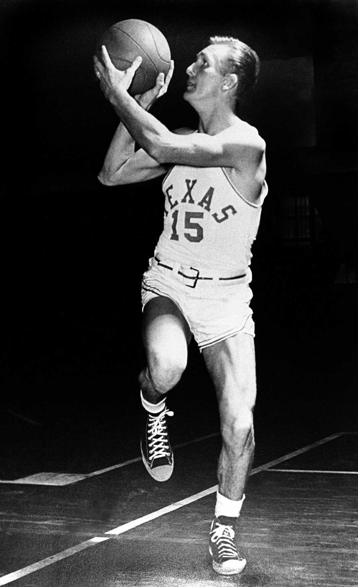 Texas men's basketball scoring record was established by Slater Martin