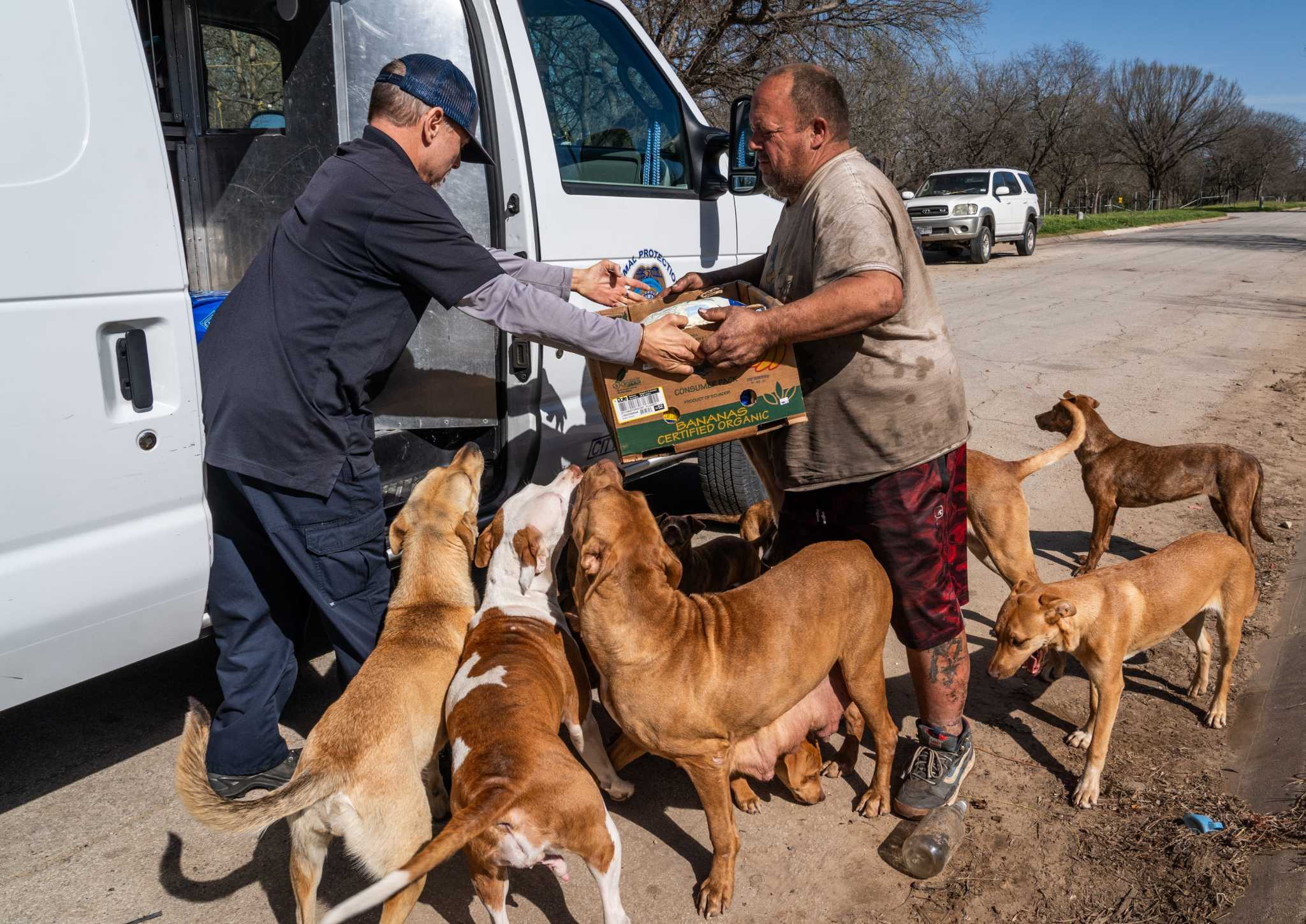 Meet the Austin Animal Center's officer helping homeless people, pets