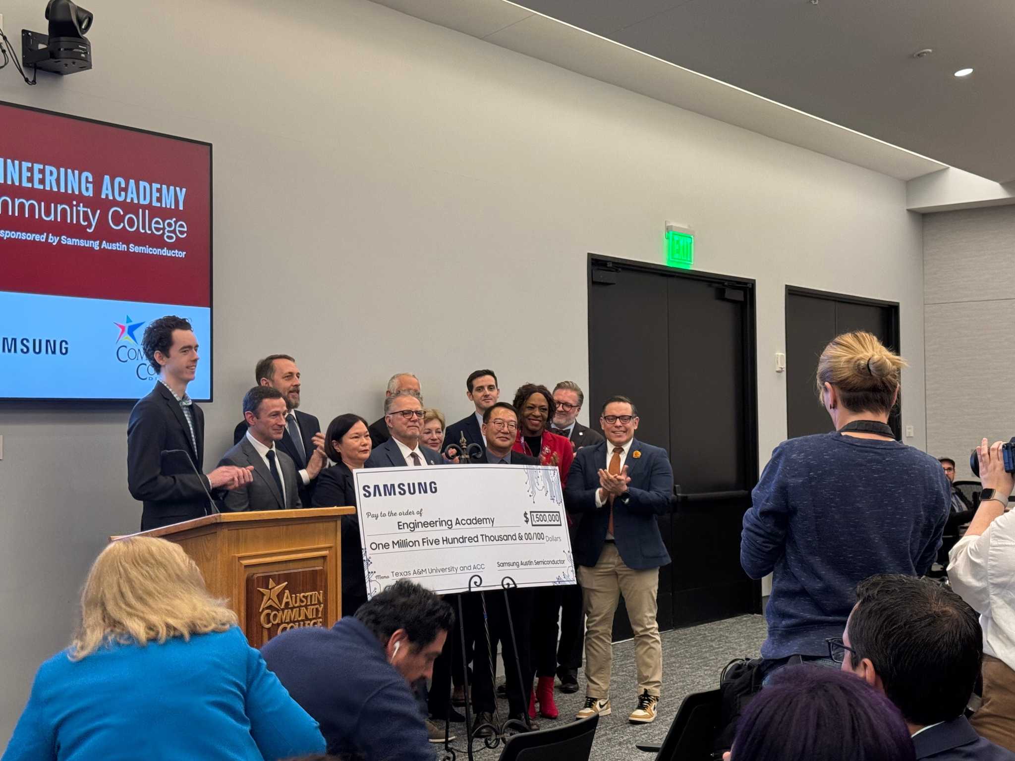 Samsung Austin sponsors Texas A&M, ACC engineering academy