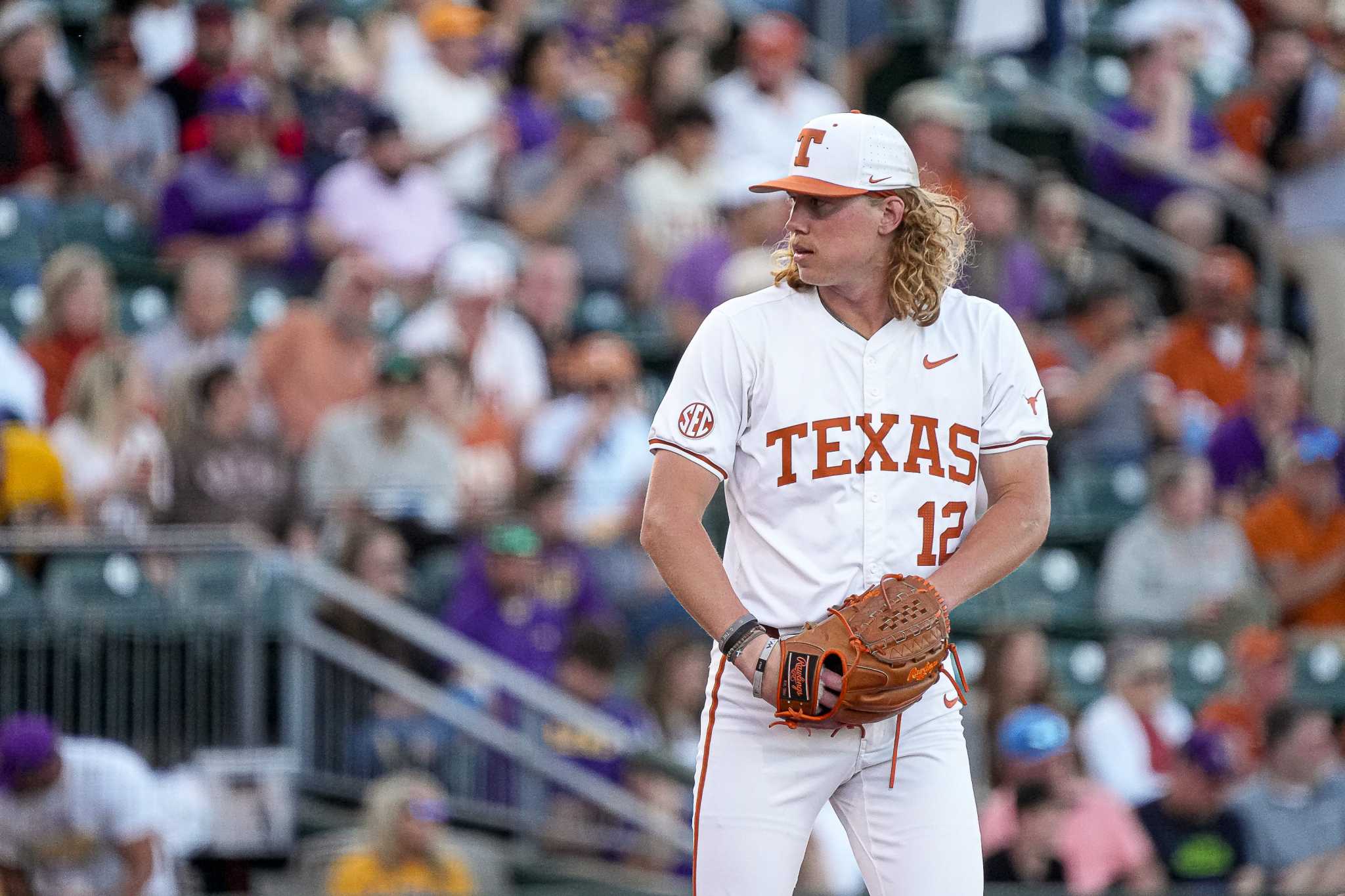 Texas baseball made a change to Jared Spencer's slider. He used it to ...