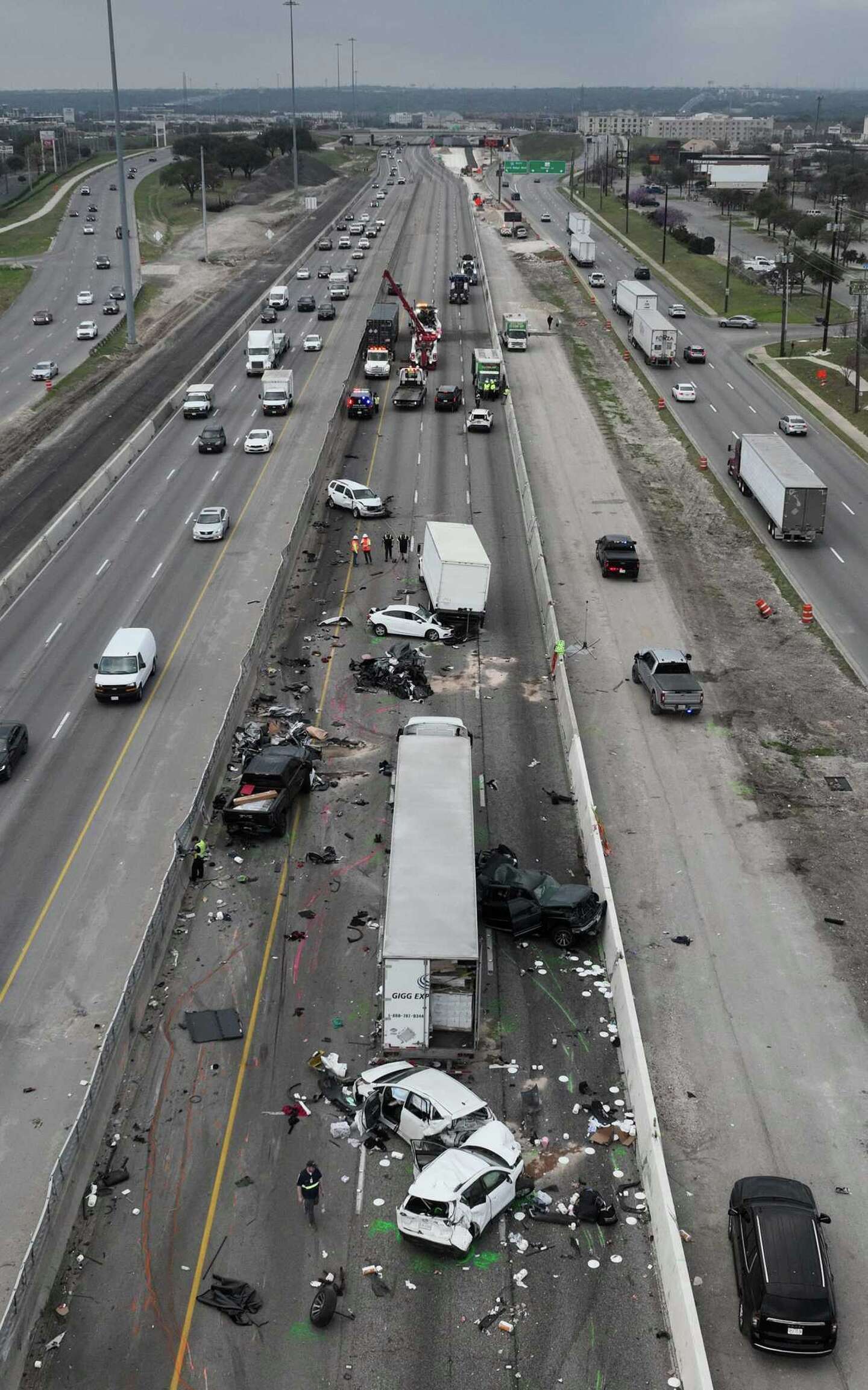 Truck driver charged with intoxication manslaughter in 17-vehicle car ...