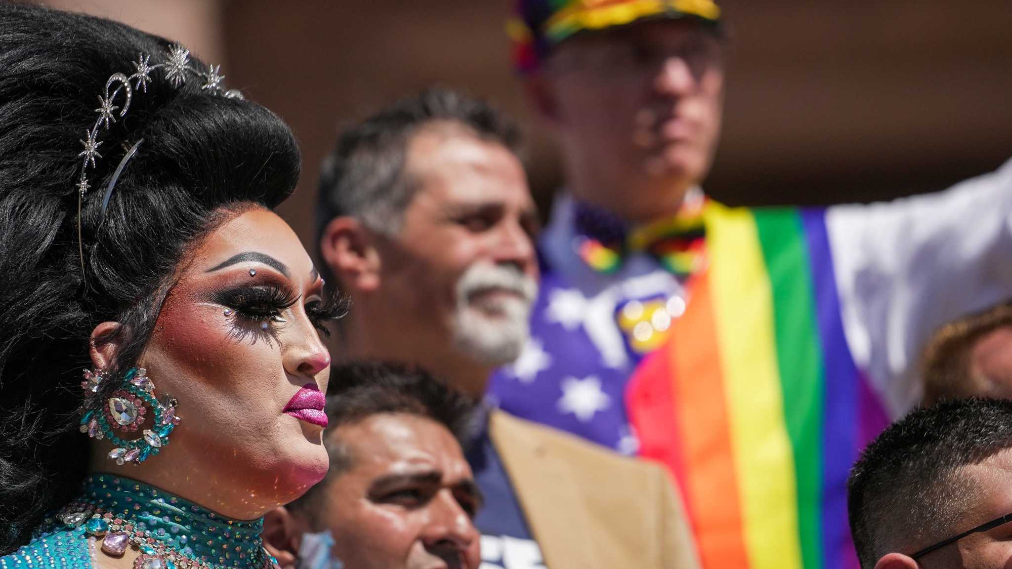 Texas Legislature: LGBTQ Texans protest anti-trans bills at Capitol