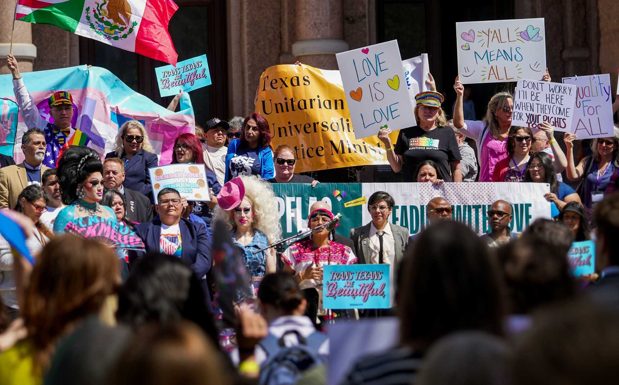 Equality Coalition rally for advocacy day at Texas Capitol, see photos
