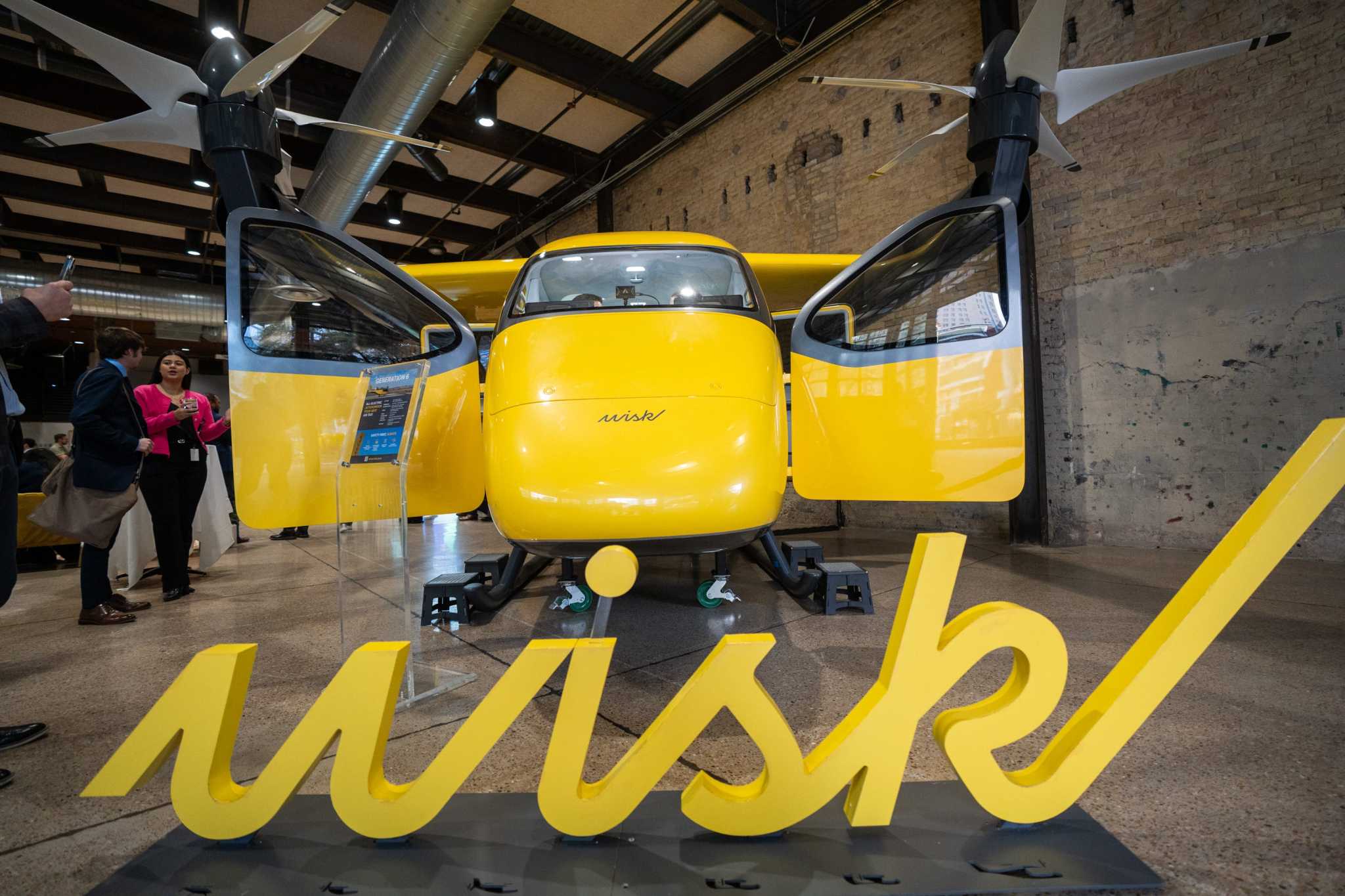Wisk autonomous air taxi company showcases model at SXSW, see photos