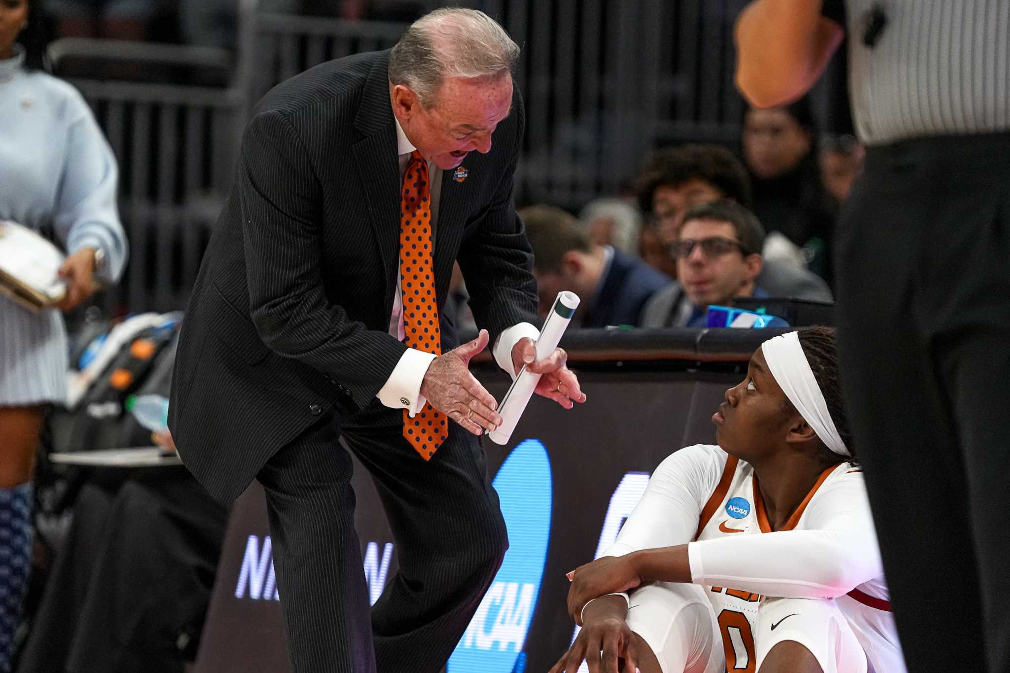 Senior Kyla Oldacre OK with reserve role for Texas women's basketball