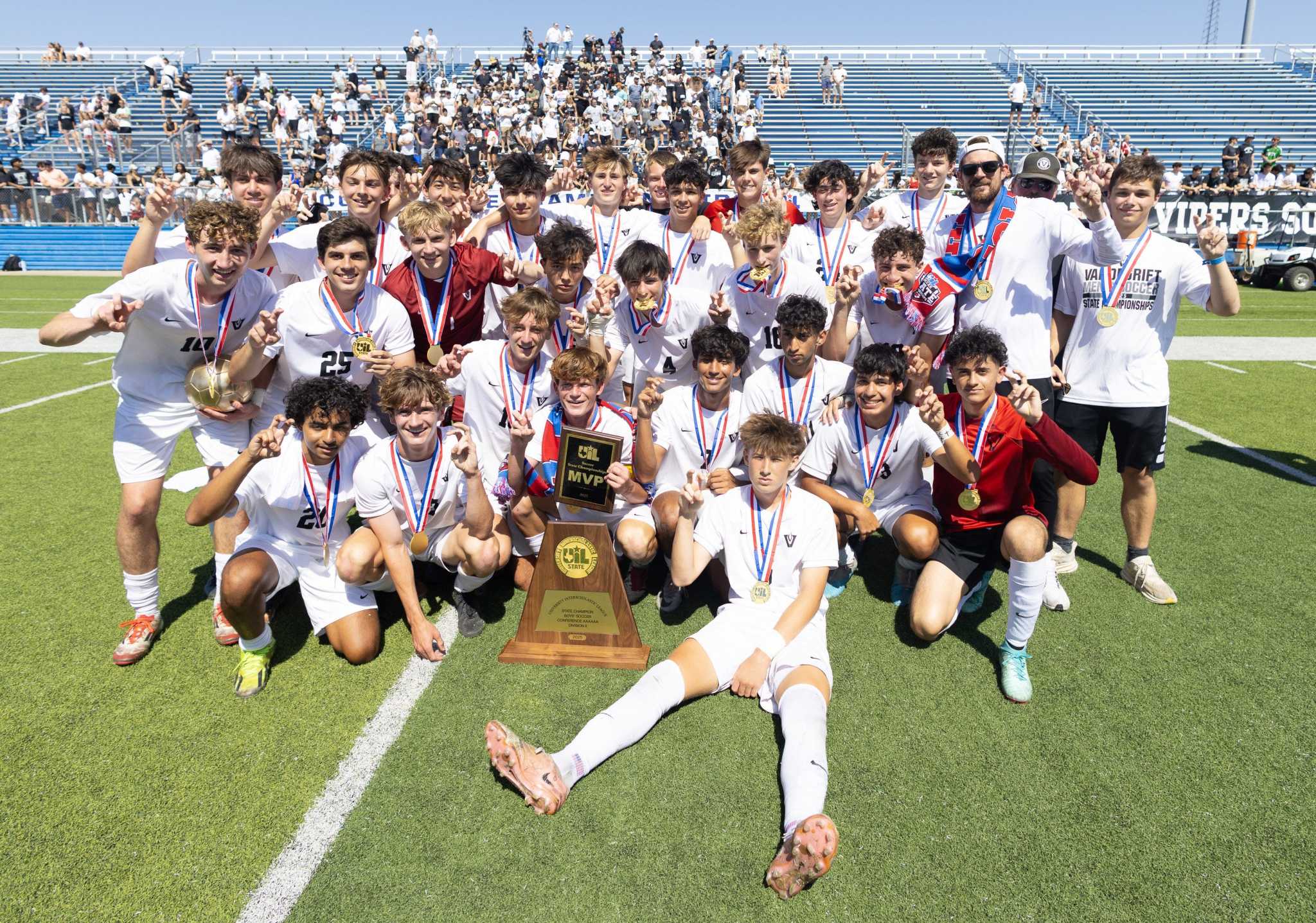 Vandegrift vs Mesquite soccer: Vipers claim 2025 UIL boys title