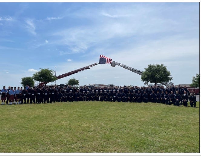 Georgetown firefighter Lentz remembered as 'a big man with soft heart'