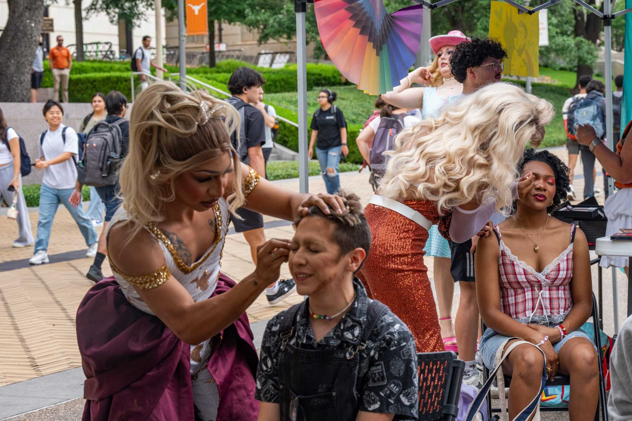 University of Texas students host 'Day of Drag' to protest ban