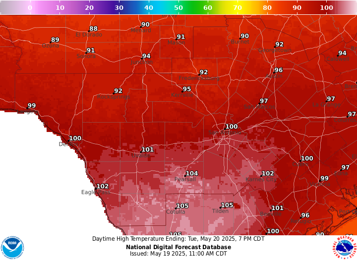 Heat waves eases, but unusually hot temps persist in Central Texas