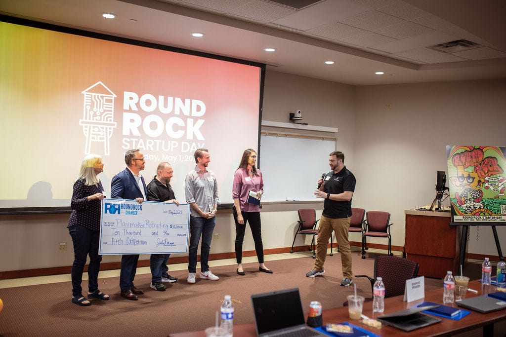Playmaker, an athlete recruiting startup, wins Round Rock pitch competition