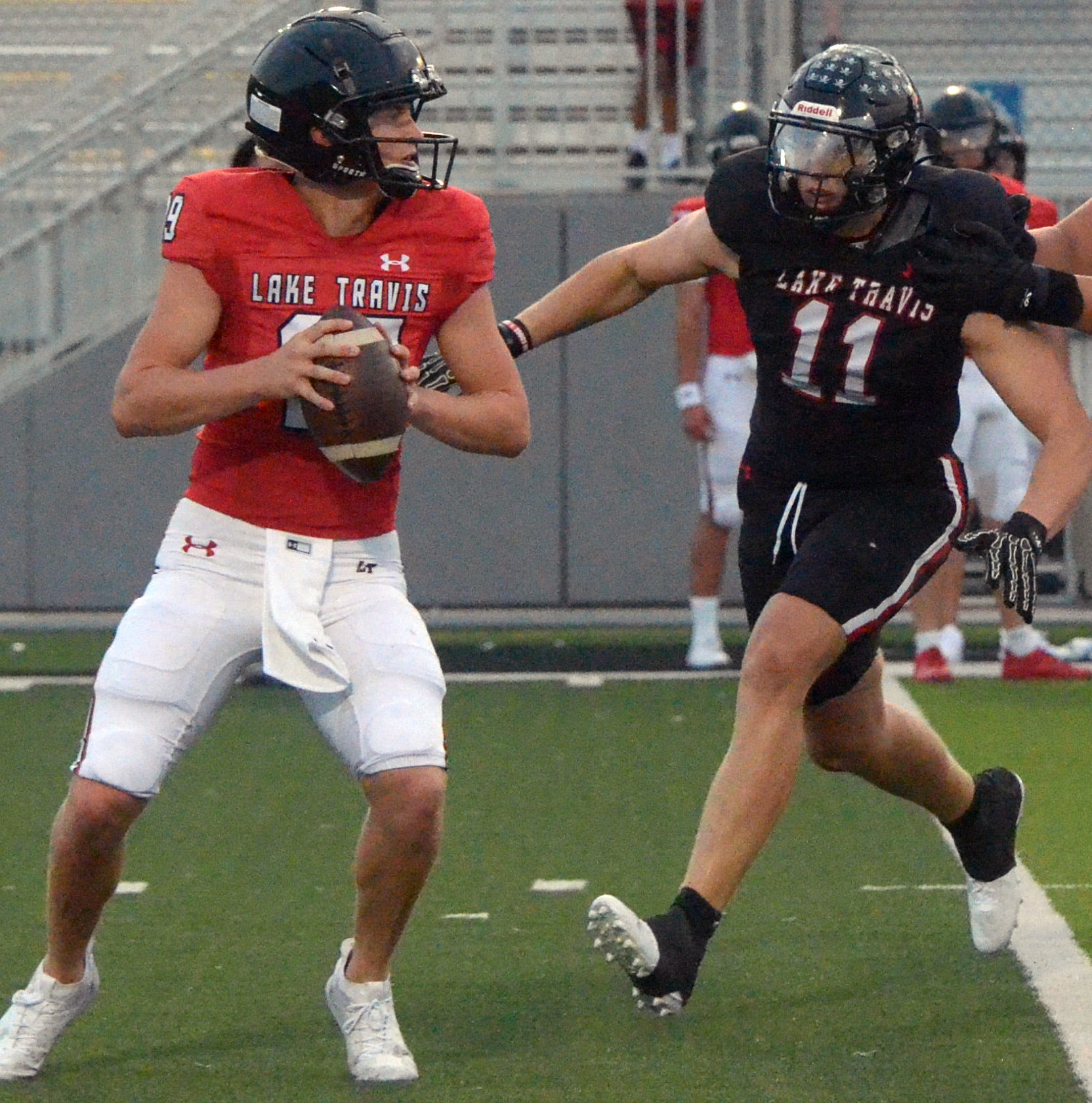UIL football: No set quarterback yet, but Lake Travis could be best ...
