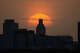 Why is the sky orange? How atmosphere influences sun's light particles