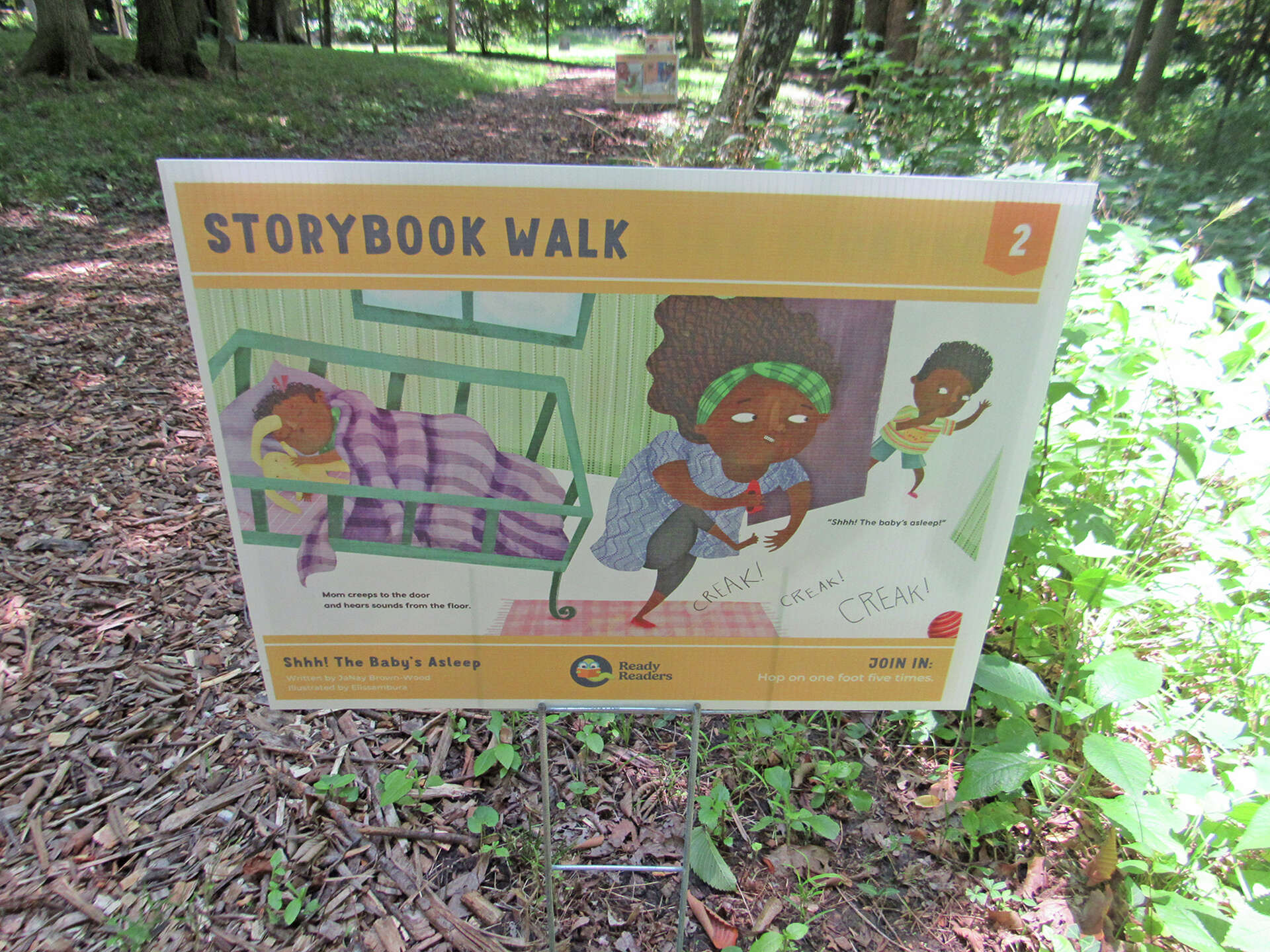 Storybook Walk at SIUE Gardens brings joyful reading to kids