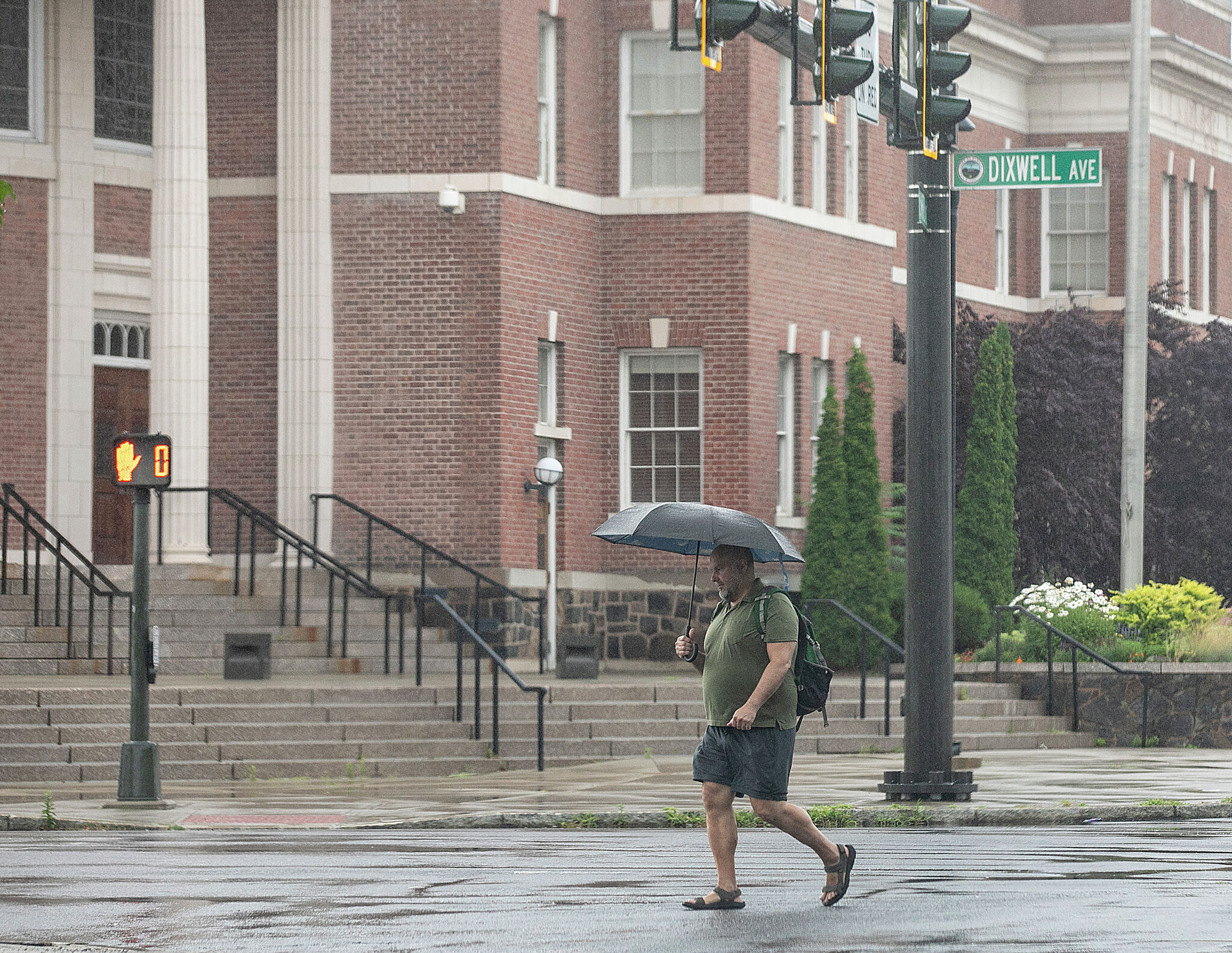 How much rain did Connecticut get from Tuesday's storms?