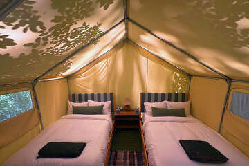 It was an abandoned Bay Area amusement park. Then came the 'glampers.'