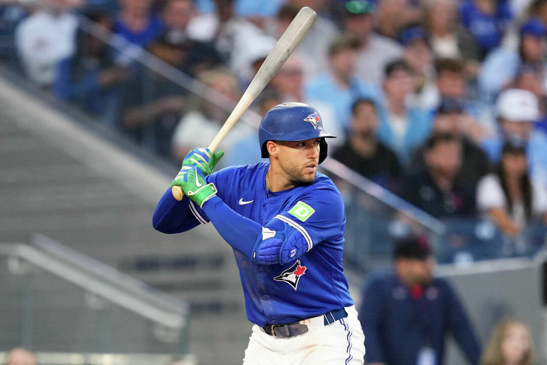 George Springer was named the MLB's AL player of the Week.