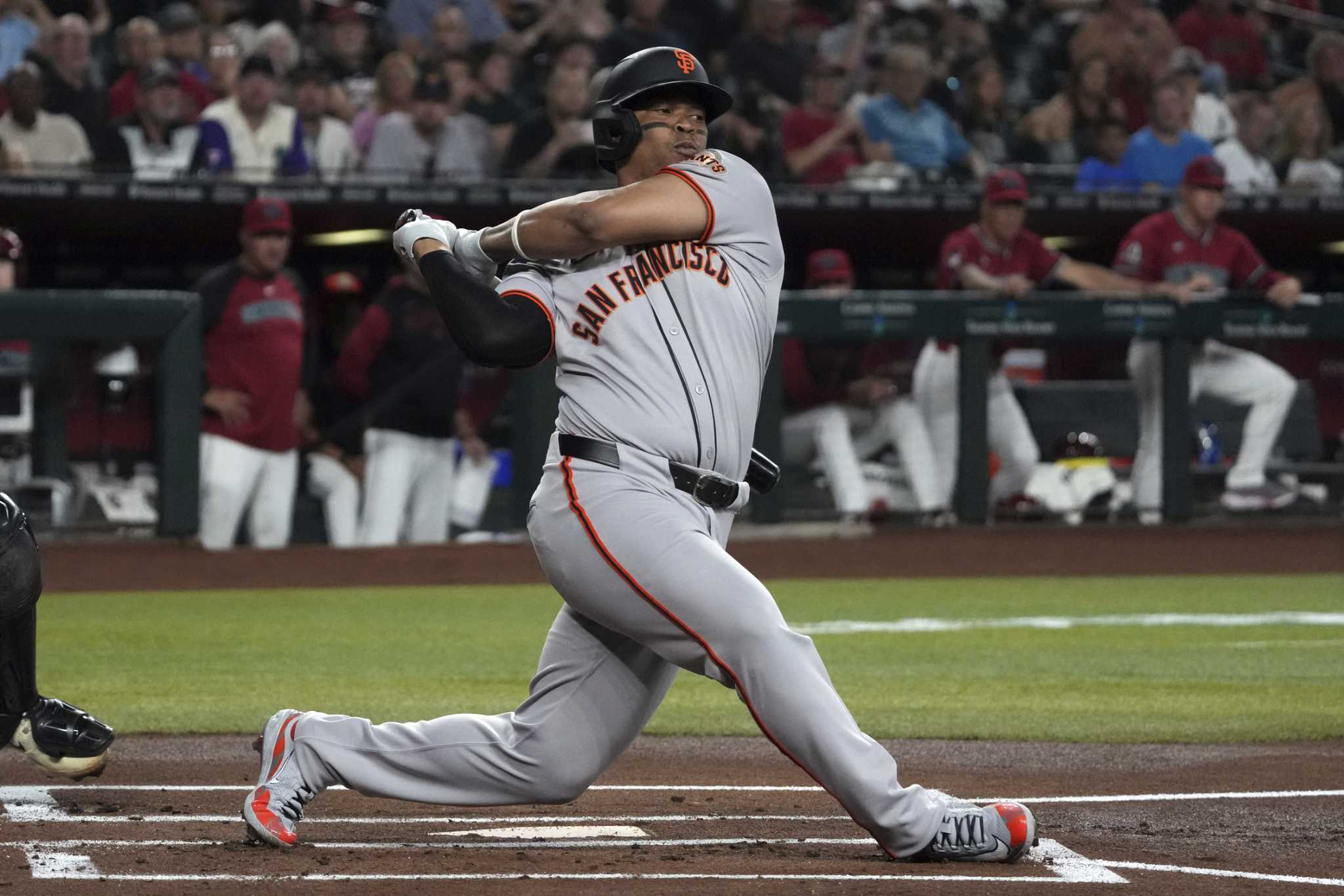 Giants’ Rafael Devers brushes off the effects of back and groin issues