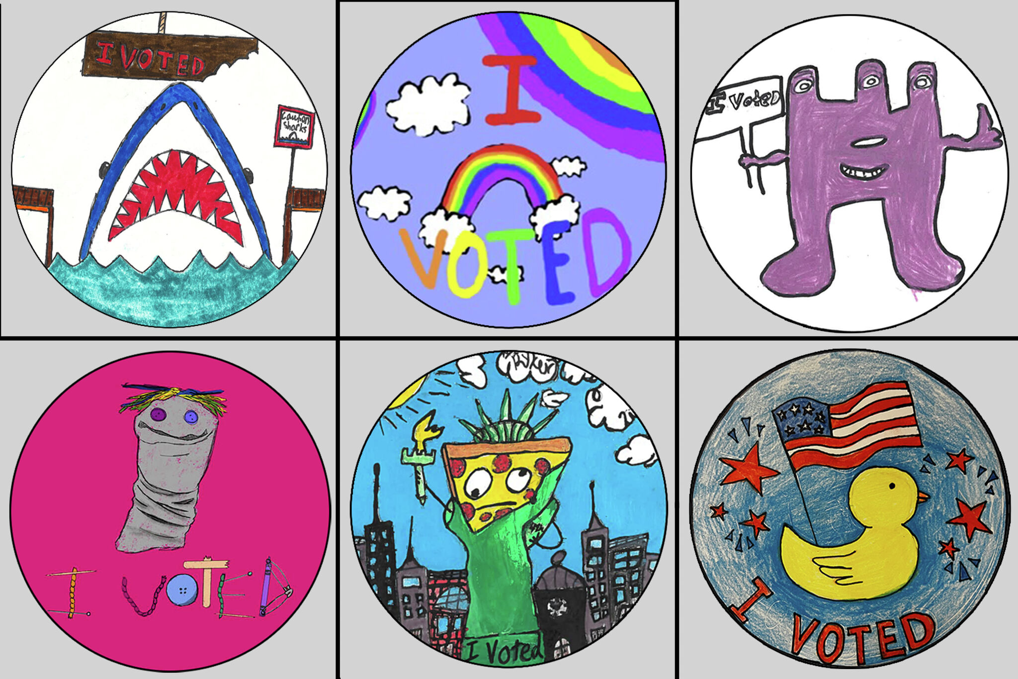 Ulster County ‘I Voted’ sticker contest: Vote for your favorite