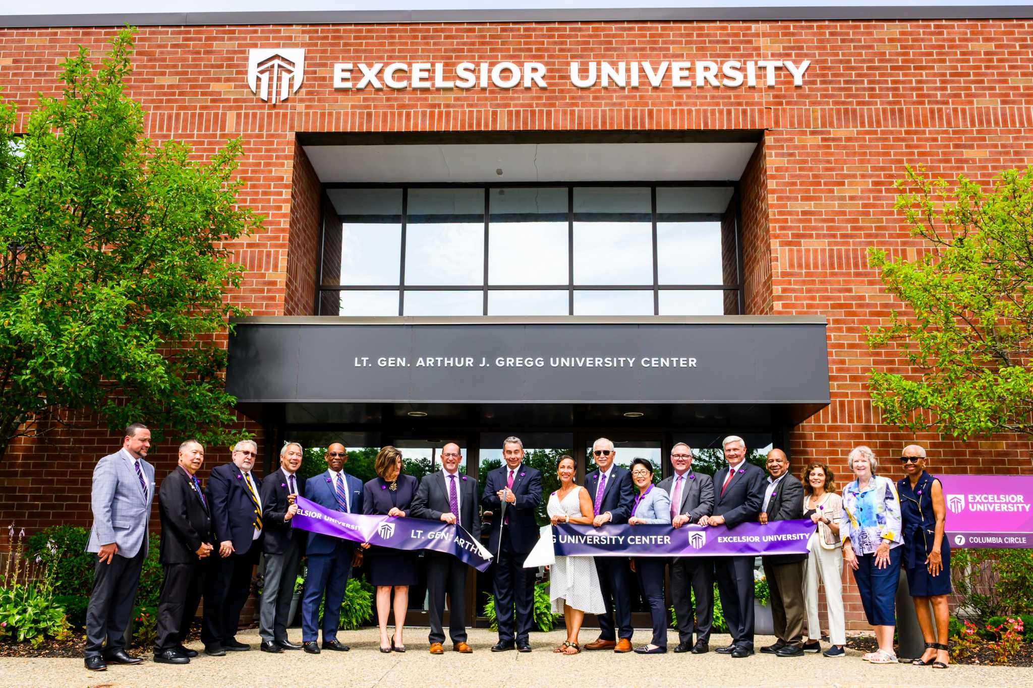 Excelsior University honors Lt. Gen. Arthur Gregg with building name