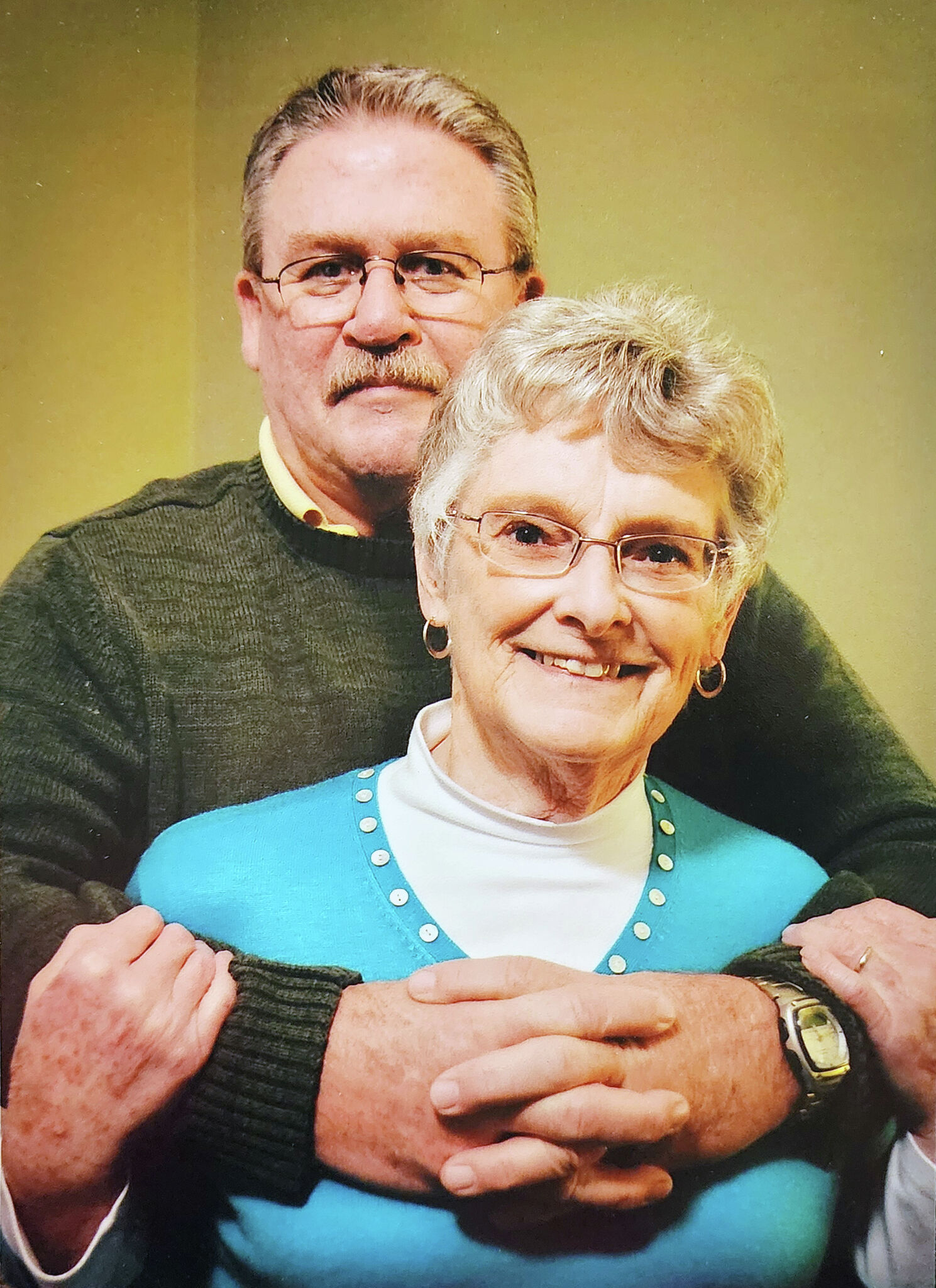 John and Rosemary Brady celebrating 60th wedding anniversary