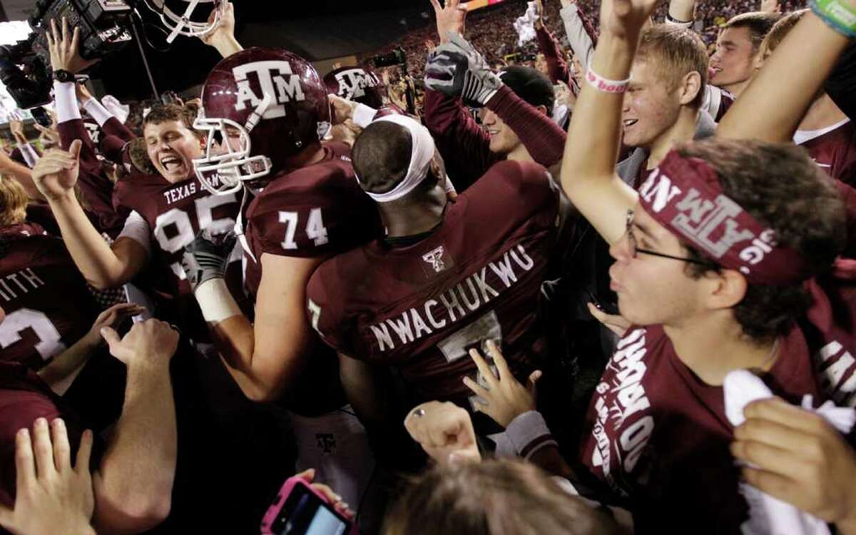 Texas A&M upsets Nebraska in field goal nail-biter