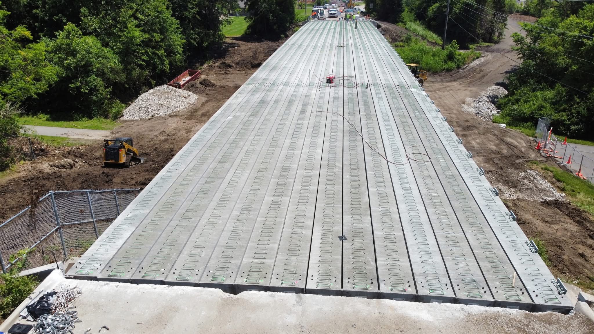 Center Grove Road Bridge project in Edwardsville is on track