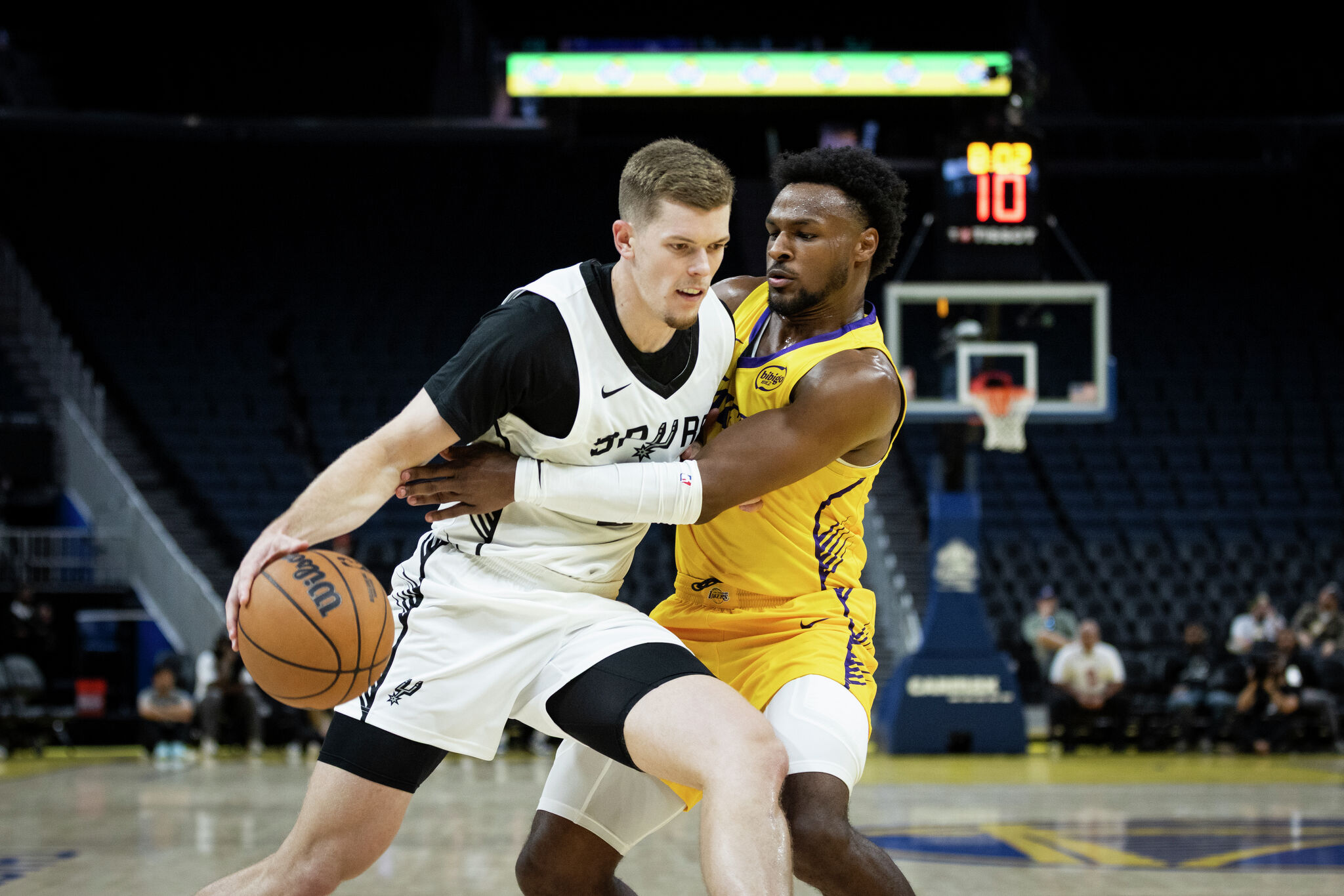 Forward Riley Minix aims to fill 3-point shooting need for Spurs