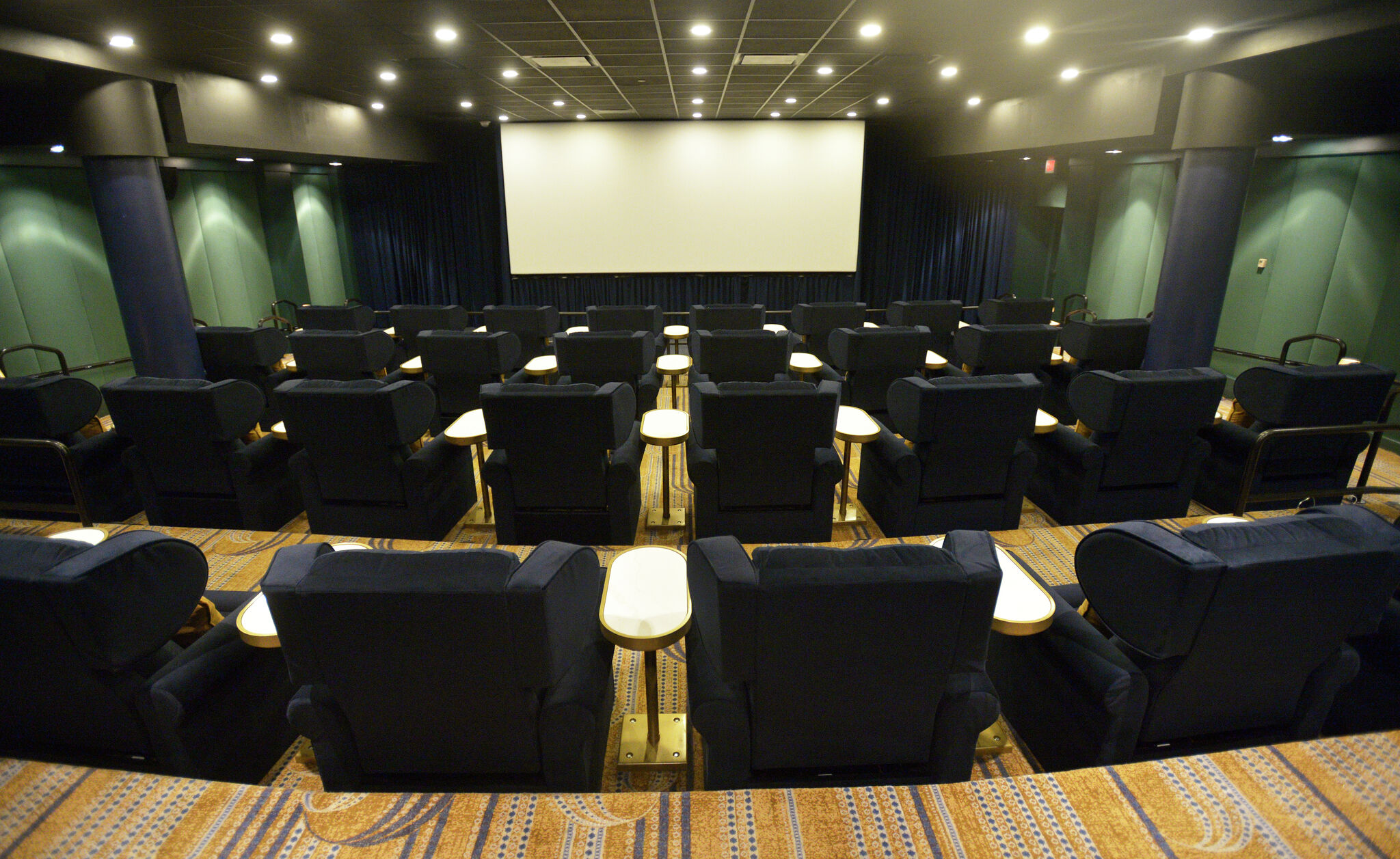 Greenwich's only movie theater just opened at Hyatt Regency hotel