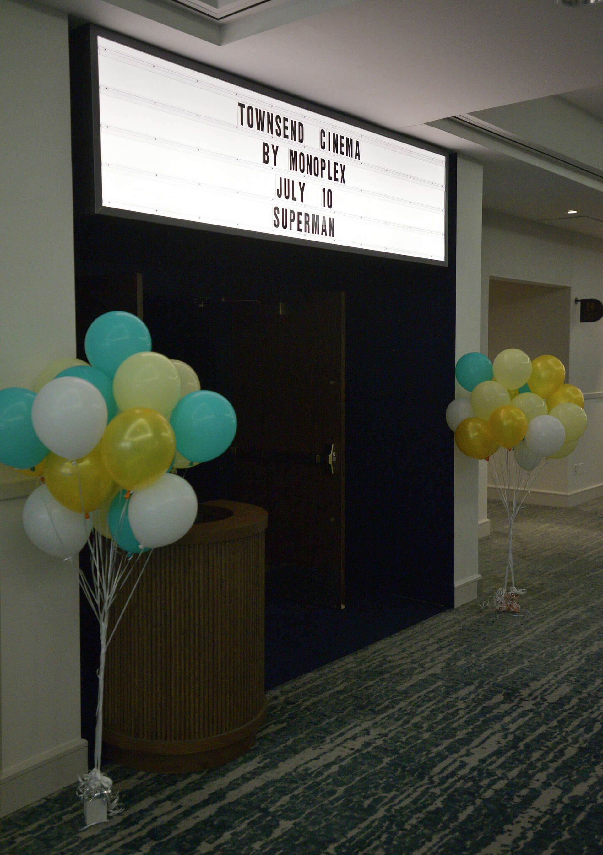 Greenwich's only movie theater just opened at Hyatt Regency hotel
