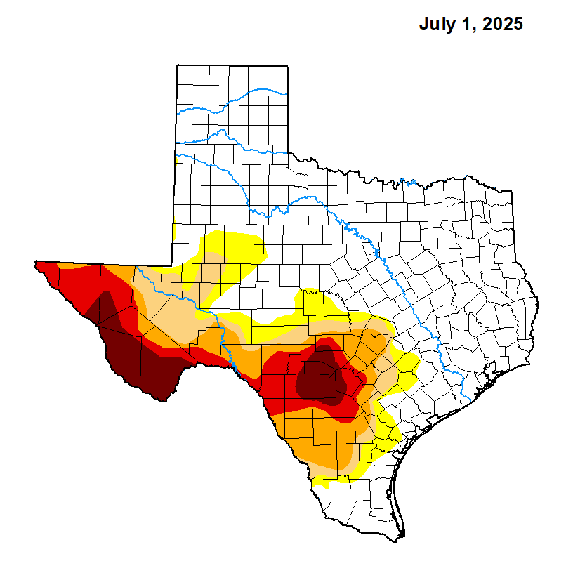 Is Central Texas still in drought? See maps after last week's floods