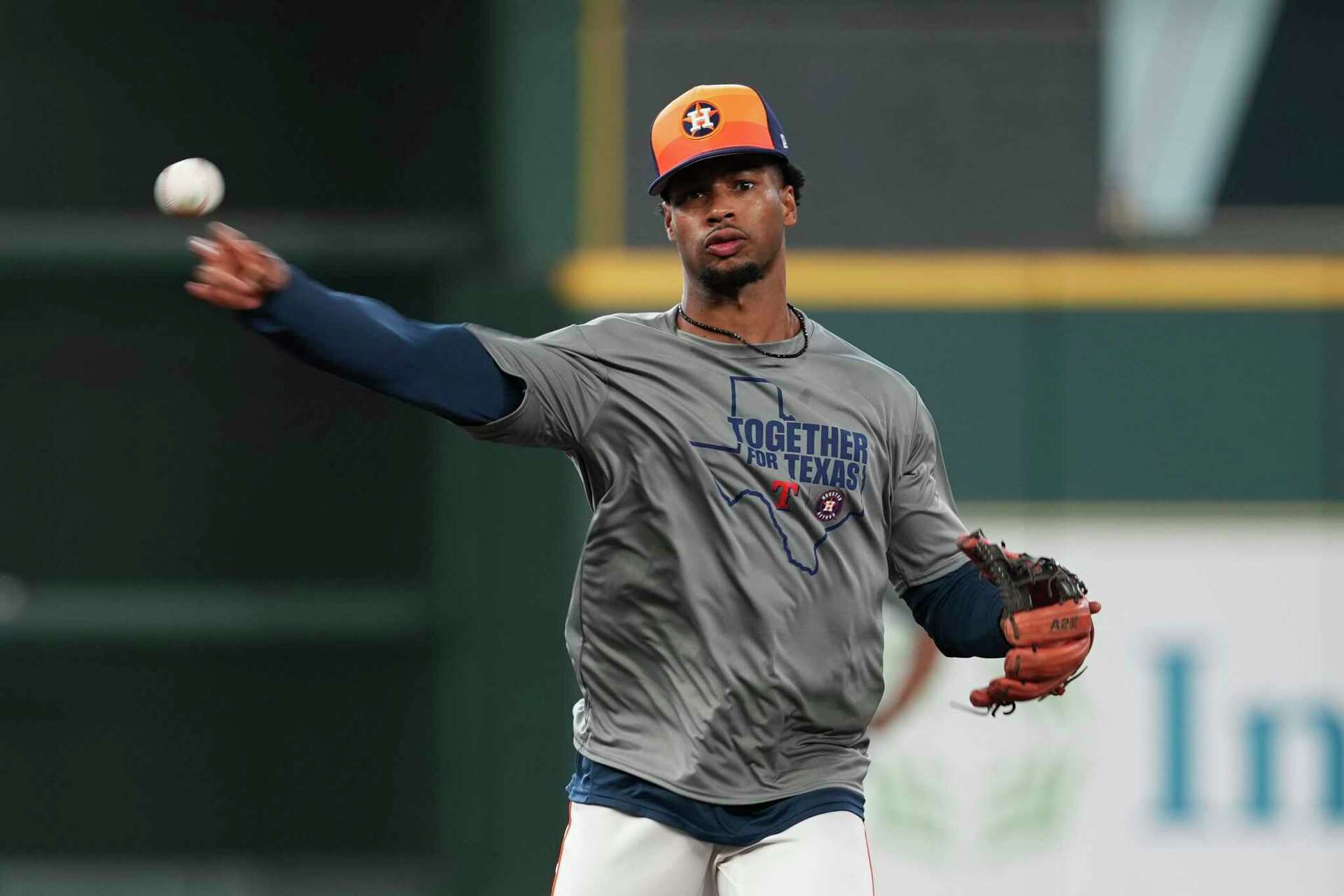 Houston Astros' top prospect Brice Matthews makes MLB debut at home