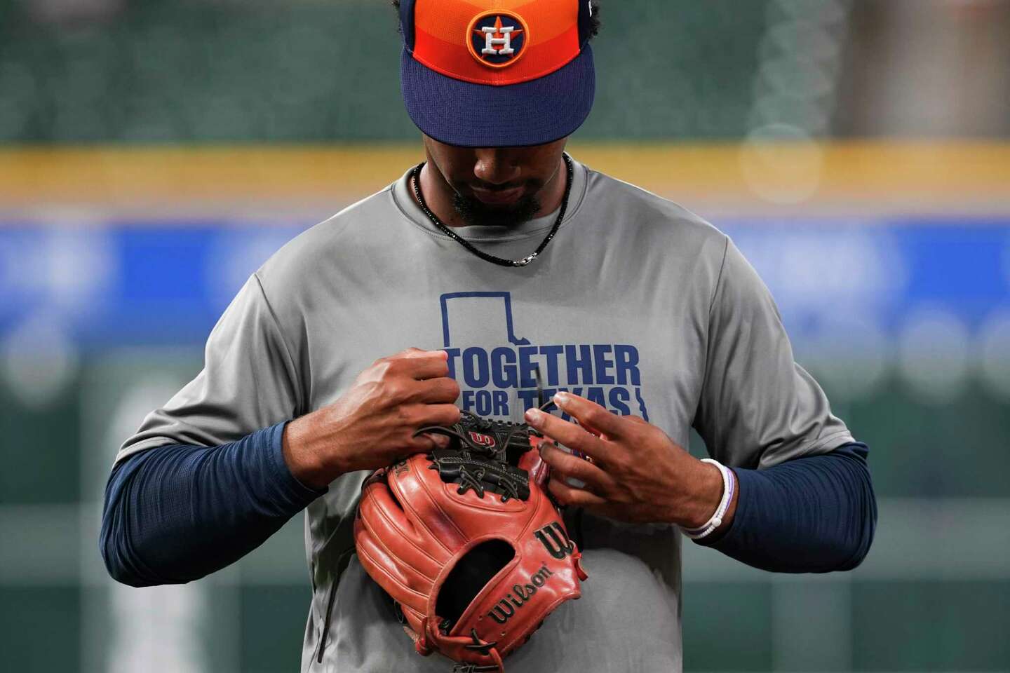 Houston Astros' top prospect Brice Matthews makes MLB debut at home