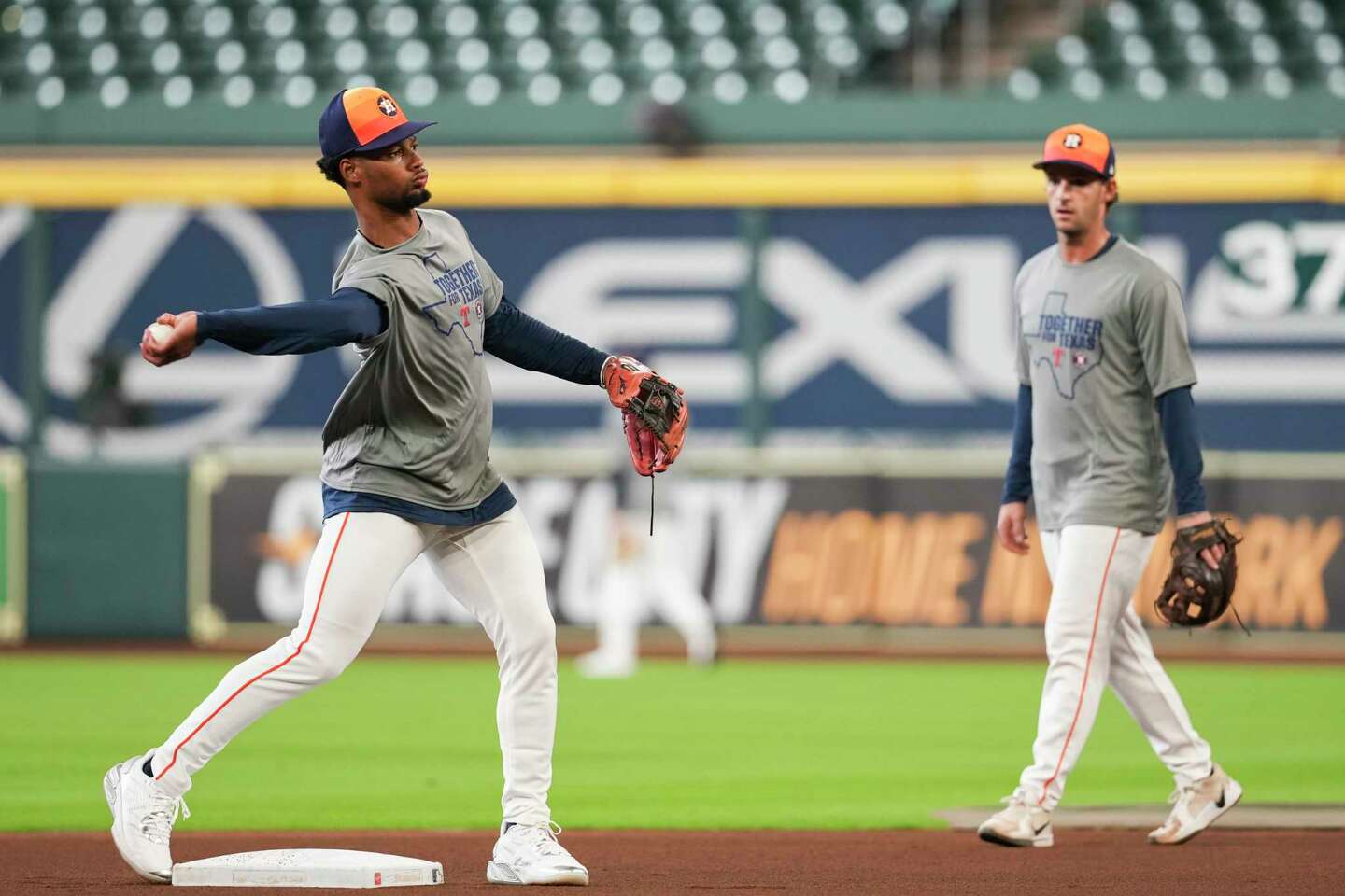 Houston Astros' top prospect Brice Matthews makes MLB debut at home