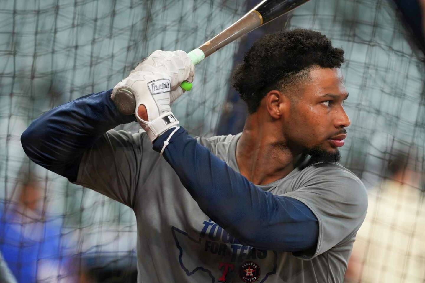 Houston Astros' top prospect Brice Matthews makes MLB debut at home