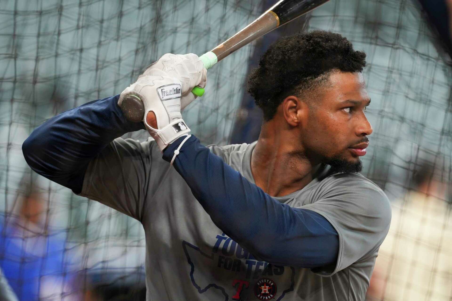 Houston Astros' top prospect Brice Matthews makes MLB debut at home