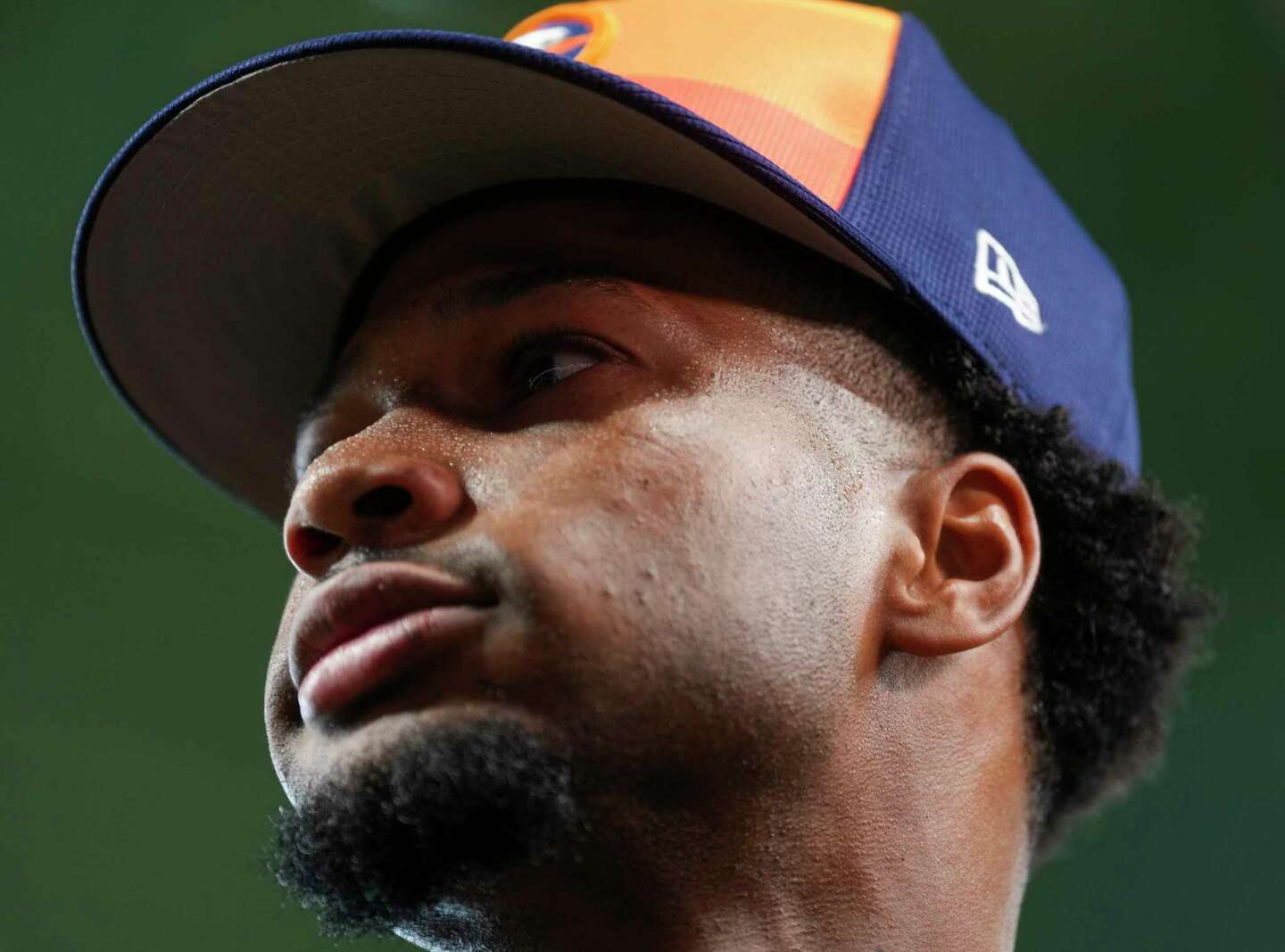 Houston Astros' top prospect Brice Matthews makes MLB debut at home