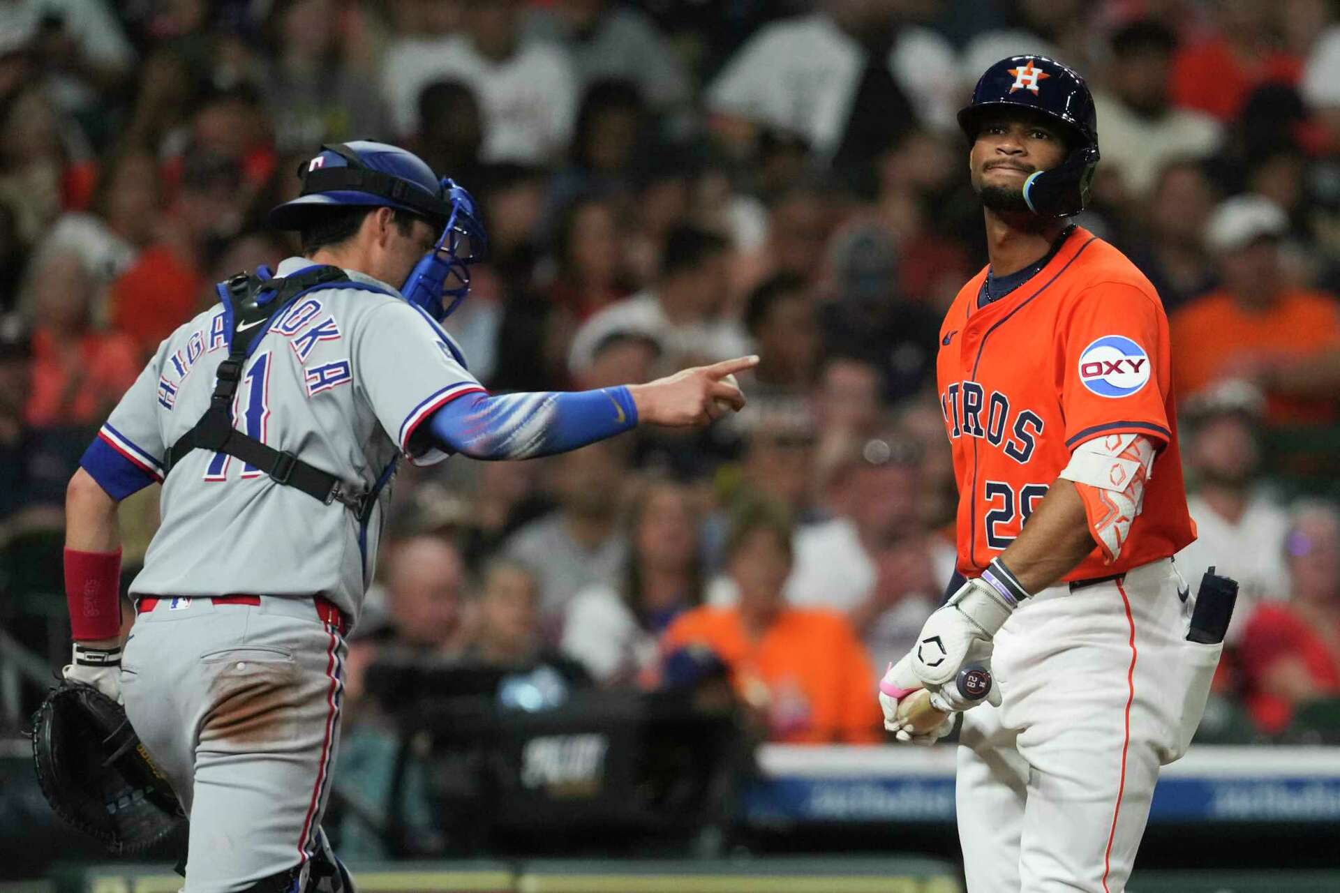 Brice Matthews, family ride emotional wave of Houston Astros debut
