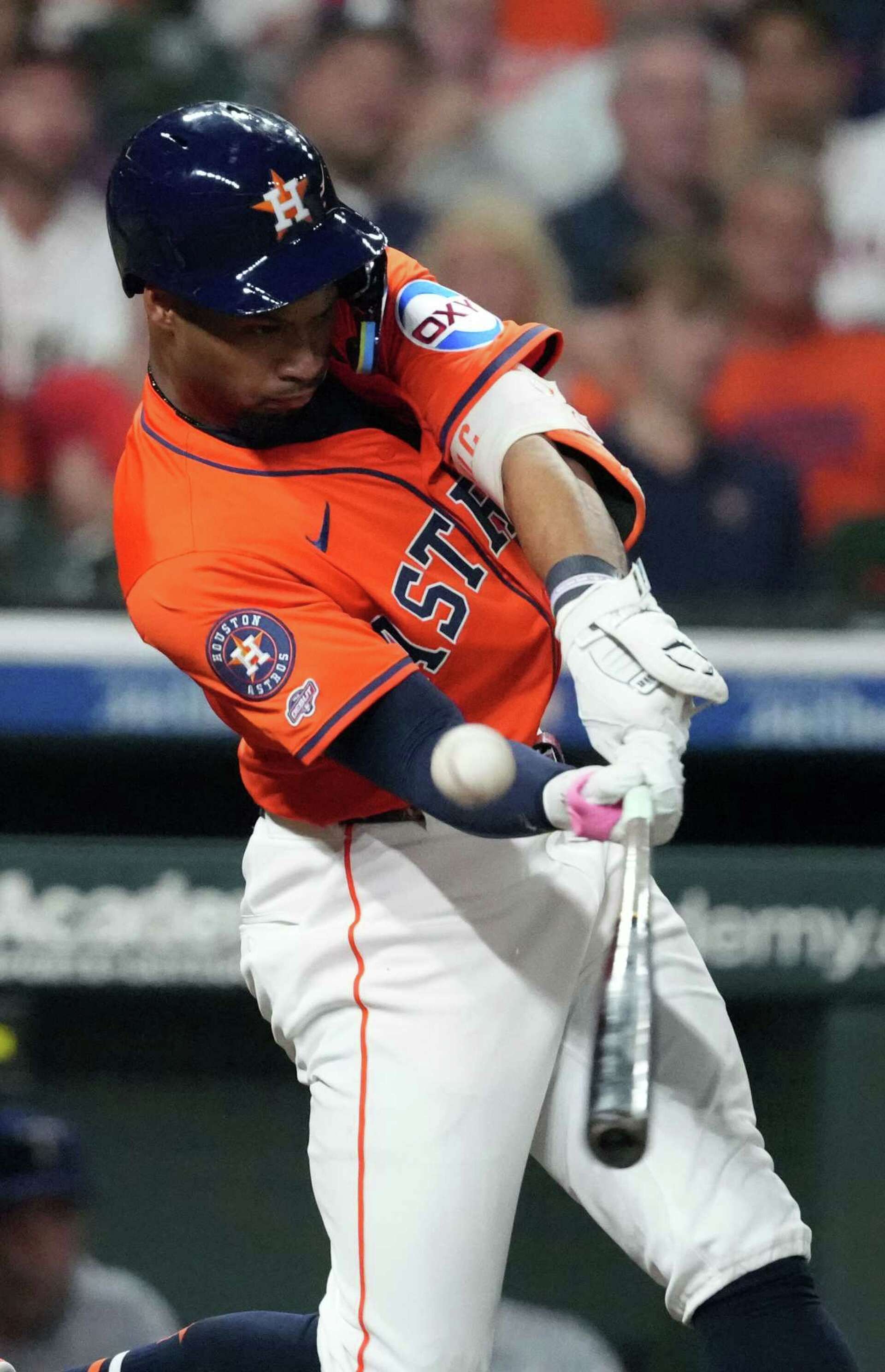 Brice Matthews, family ride emotional wave of Houston Astros debut