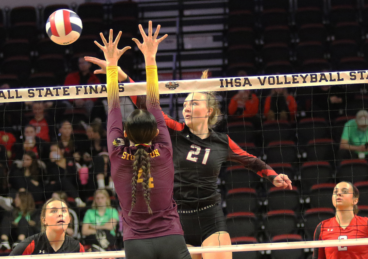 Calhoun's Kate Zipprich takes volleyball ride from awkward to awesome