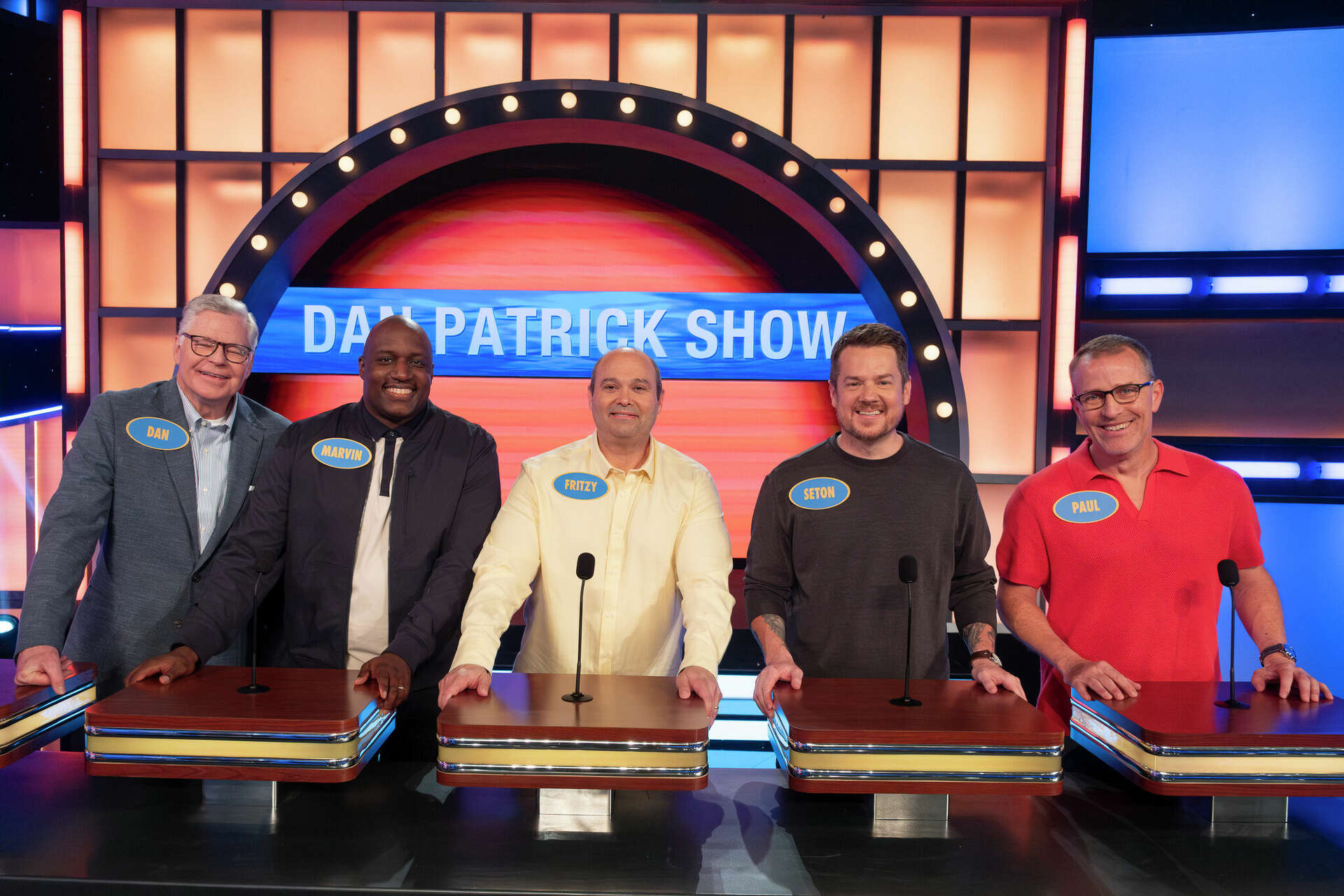 'The Dan Patrick Show' wins $25K on 'Celebrity Family Feud'