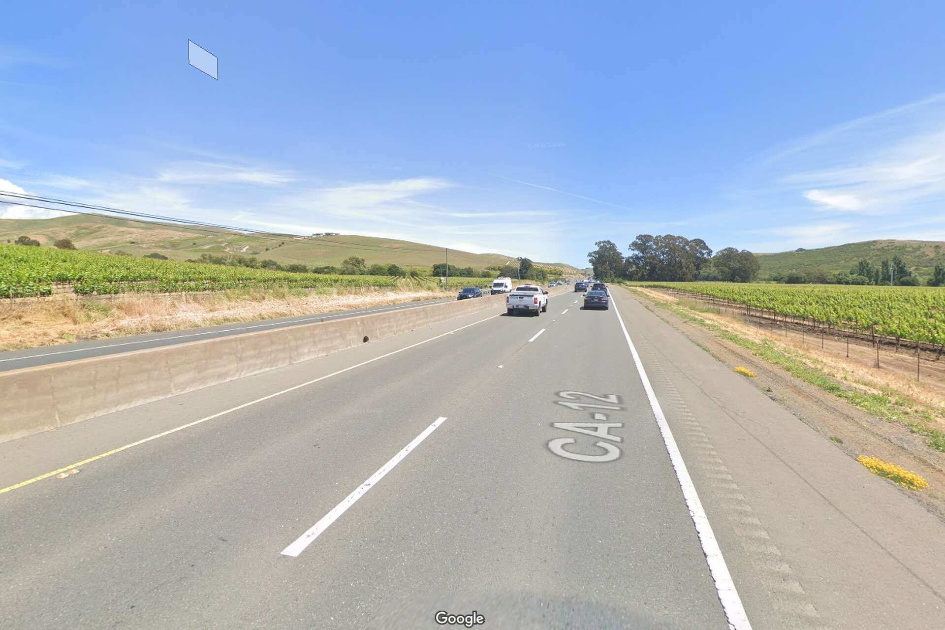 Driver killed in high-speed crash on Calif. Highway 12