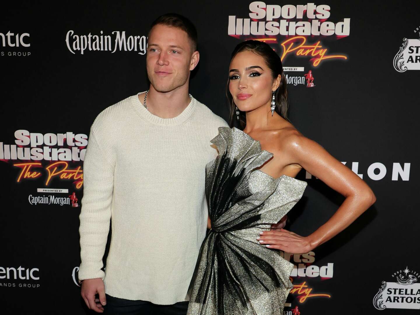 49ers’ Christian McCaffrey and model Olivia Culpo welcome first child
