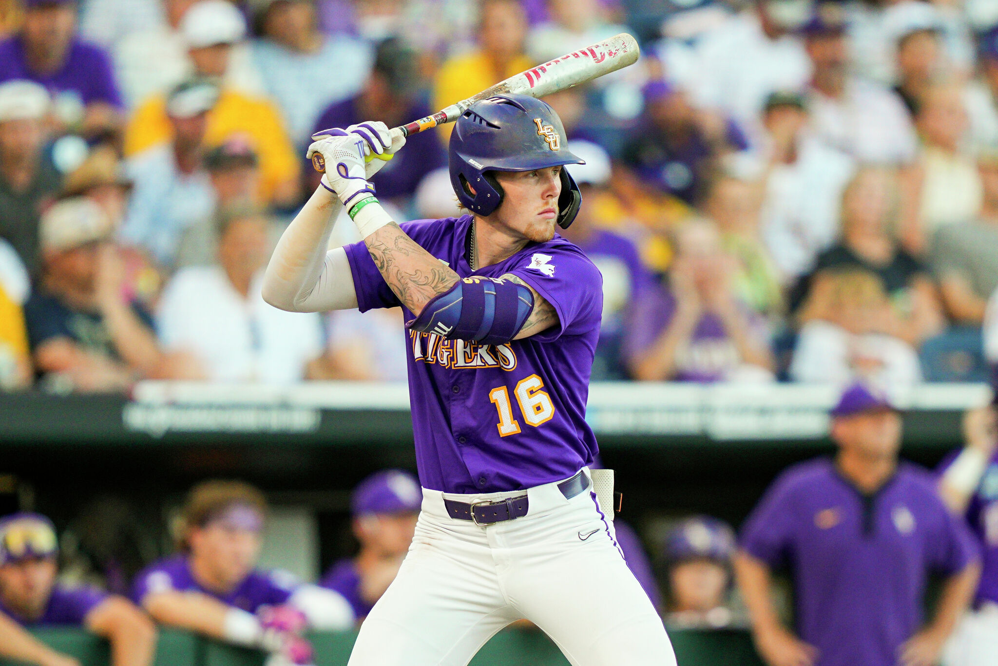 Houston Astros draft LSU outfielder Ethan Frey in third round