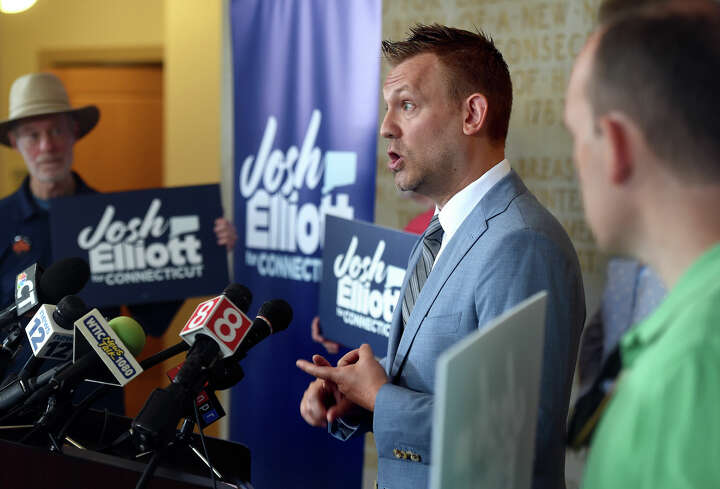 CT Rep. Josh Elliott unveils campaign for governor, challenging Lamont