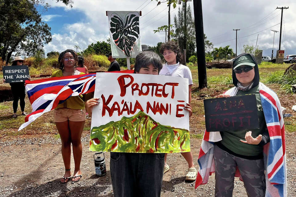 Protests erupt in Hawaii over multiple North Shore developments